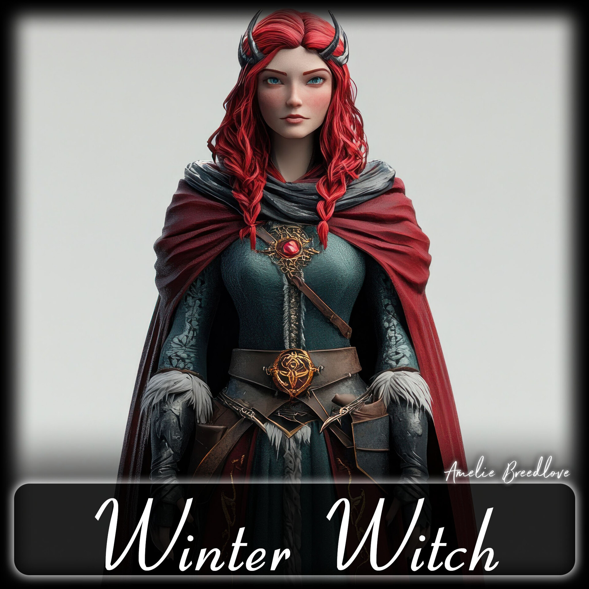 ArtStation - 200 Winter Witch Reference Pack | 4K | v.13