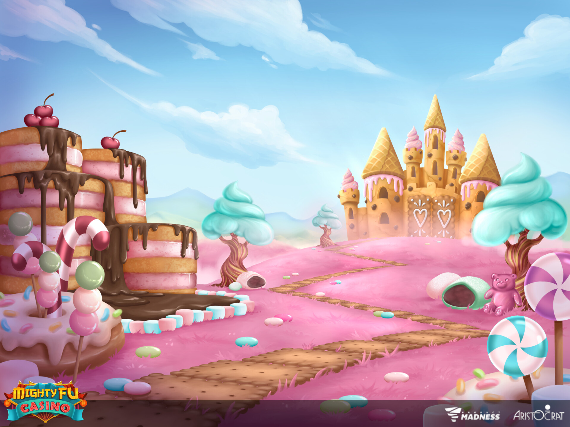 ArtStation - Loading Screen - Candy Season of collectables feature