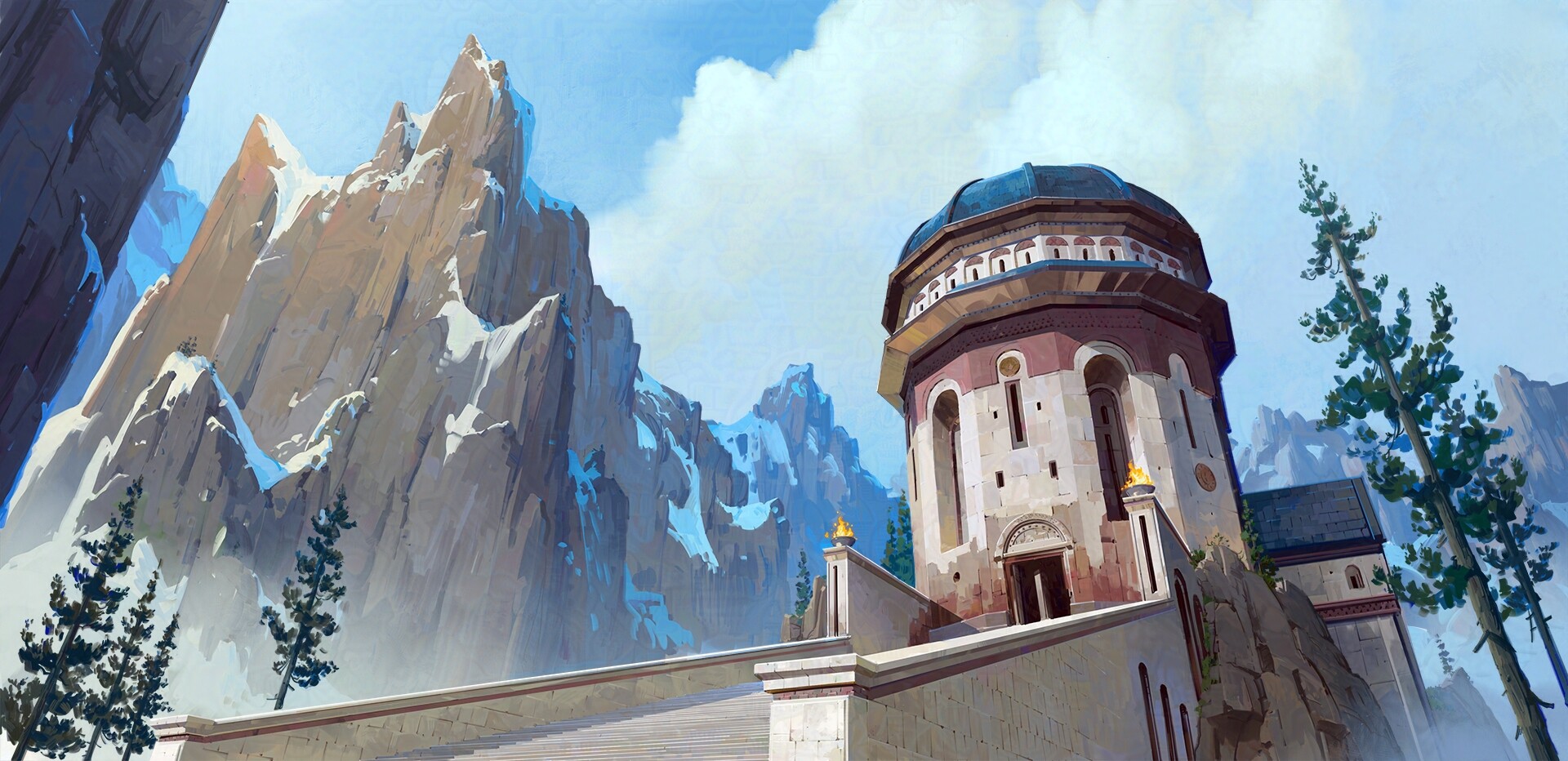 ArtStation - Horns - The Temple