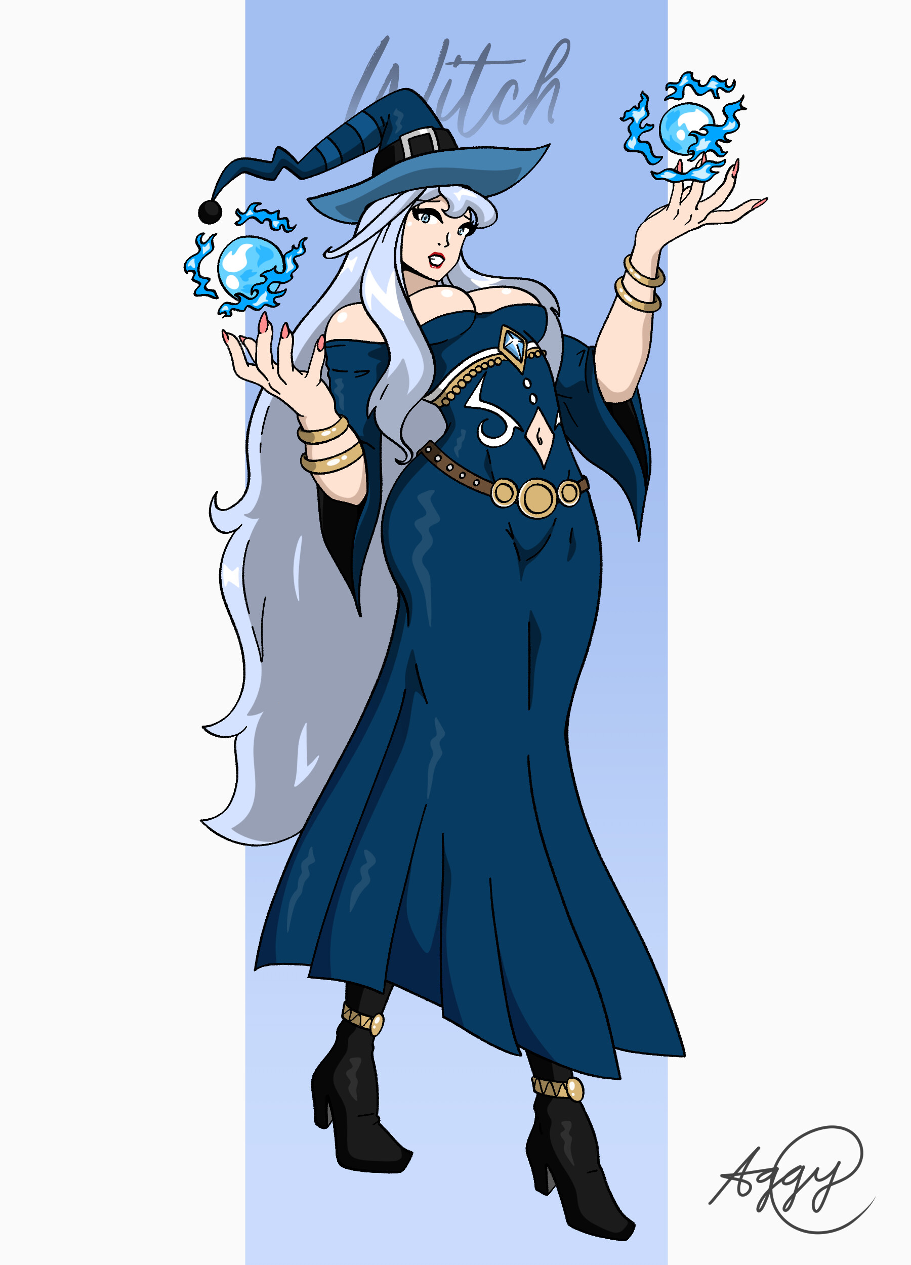ArtStation - Blue Witch
