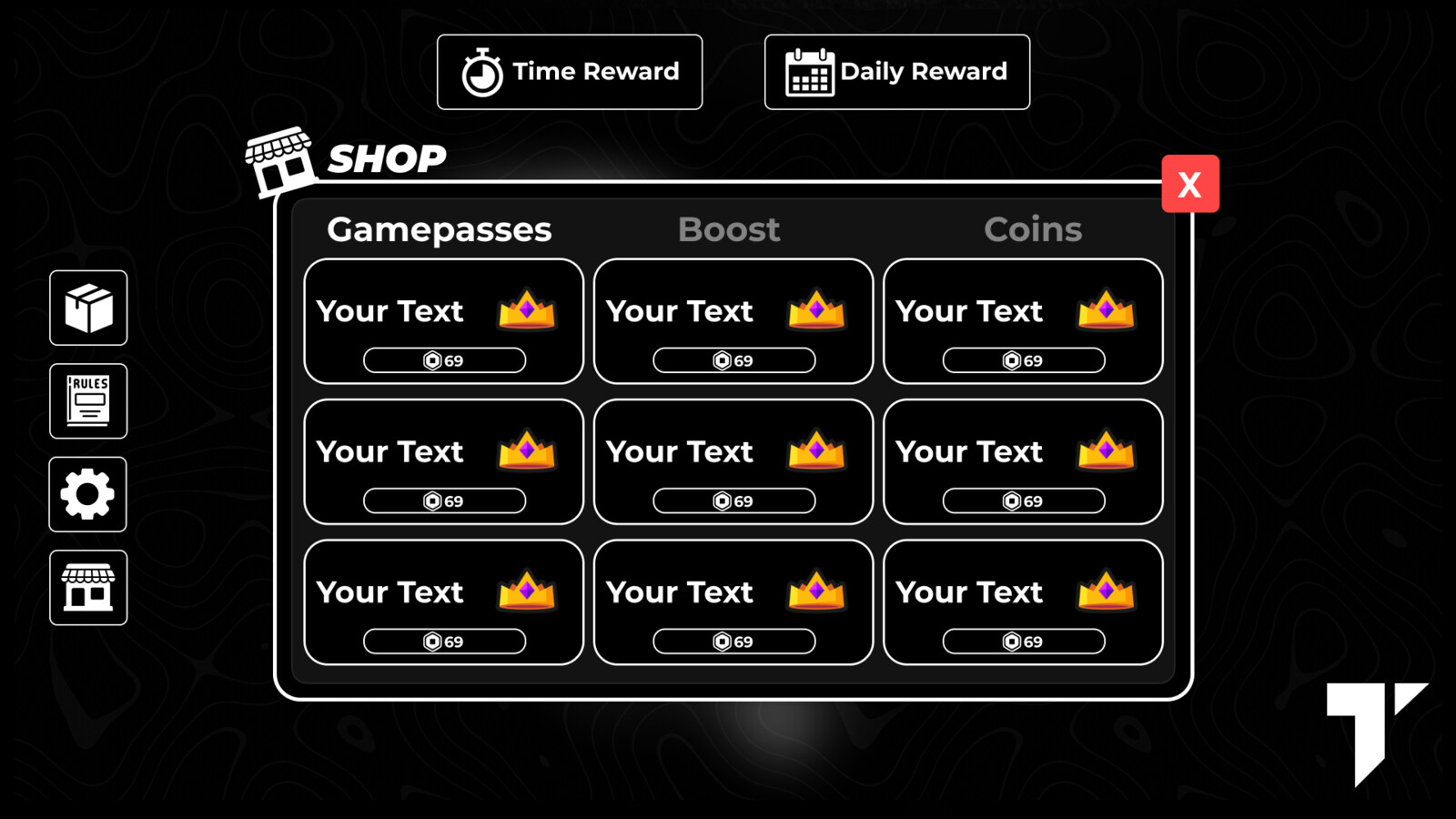Muhammad Taha - Game UI Design