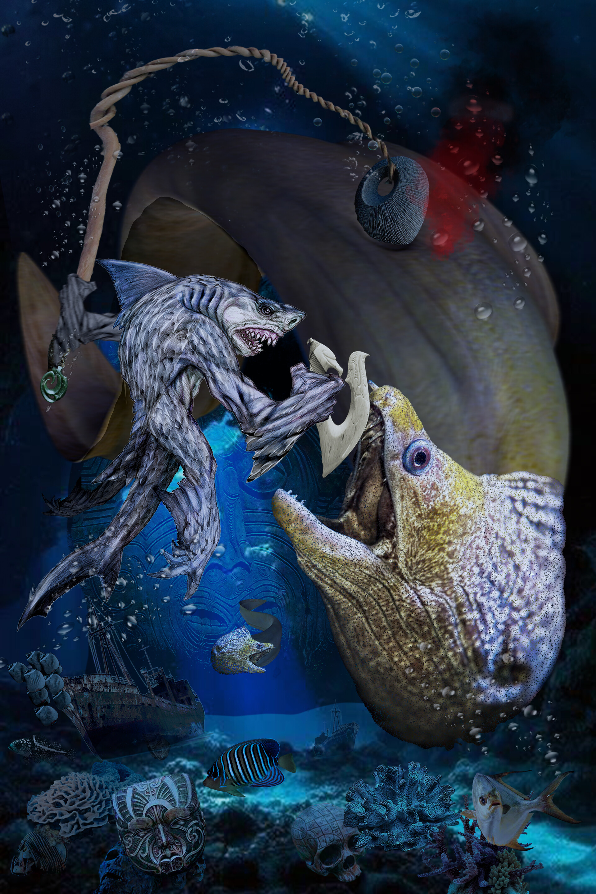 ArtStation - WereShark - RIPTIDE (OC) work in progress...