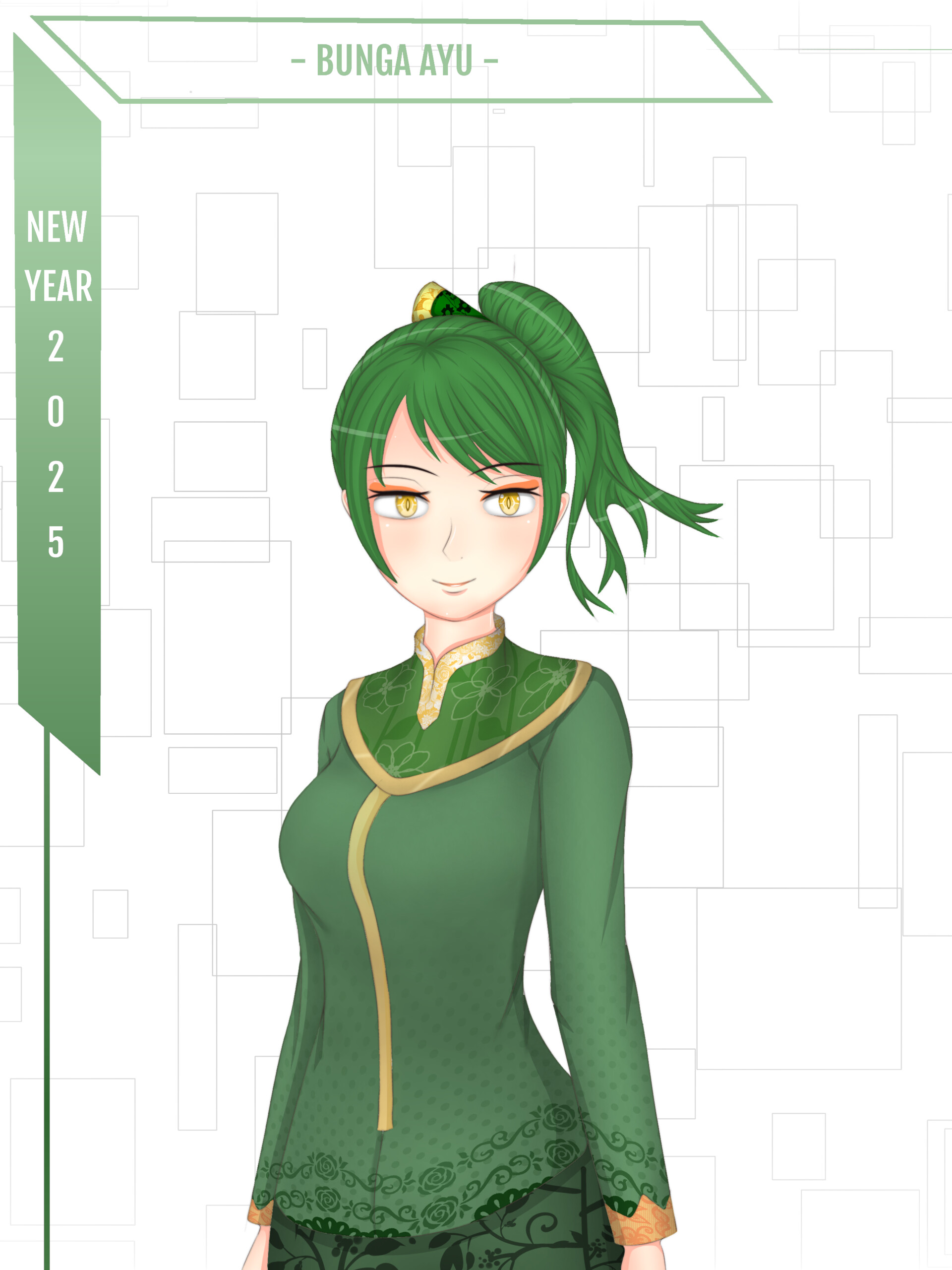ArtStation - Bunga Ayu (New Year 2025)