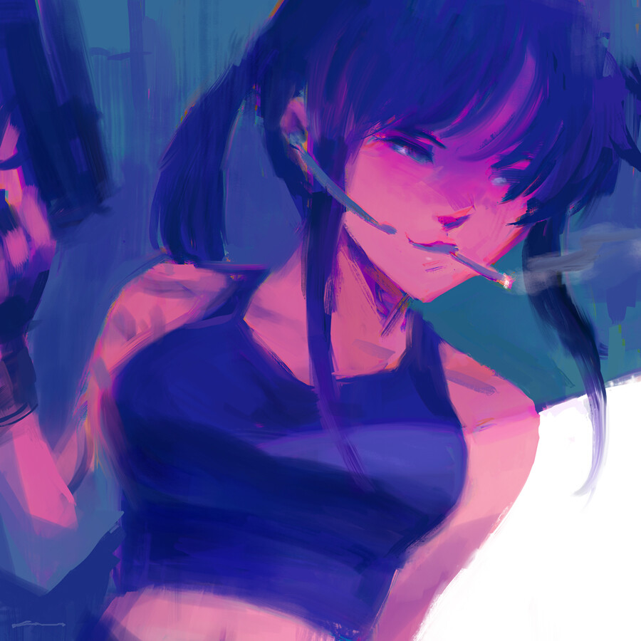 ArtStation - Revy (Black Lagoon)