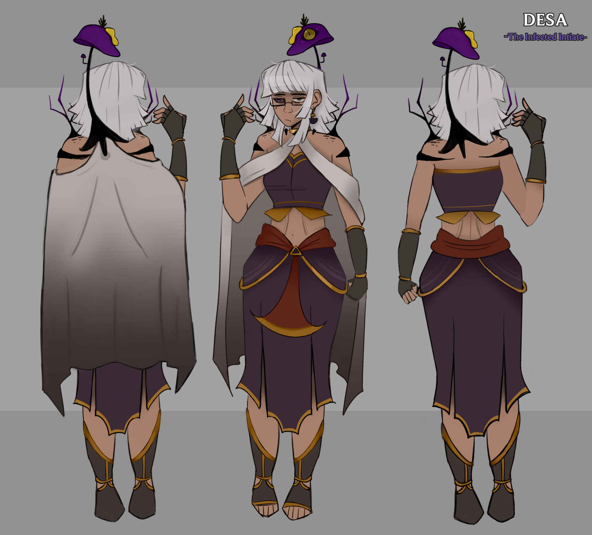 ArtStation - Desa - MOBA Character design project