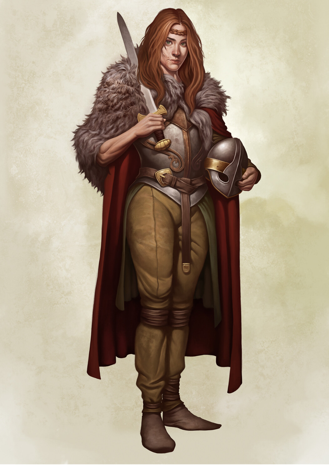 ArtStation - Warrior of the Northern Clans