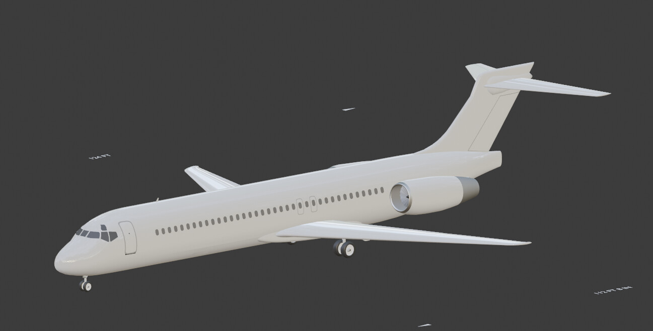 ArtStation - Boeing 727