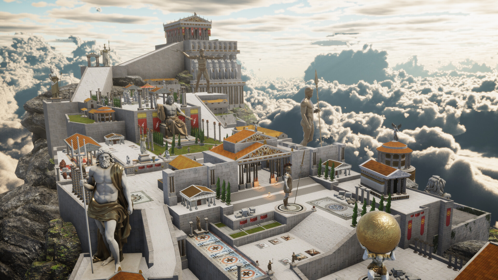 mount olympus wallpaper