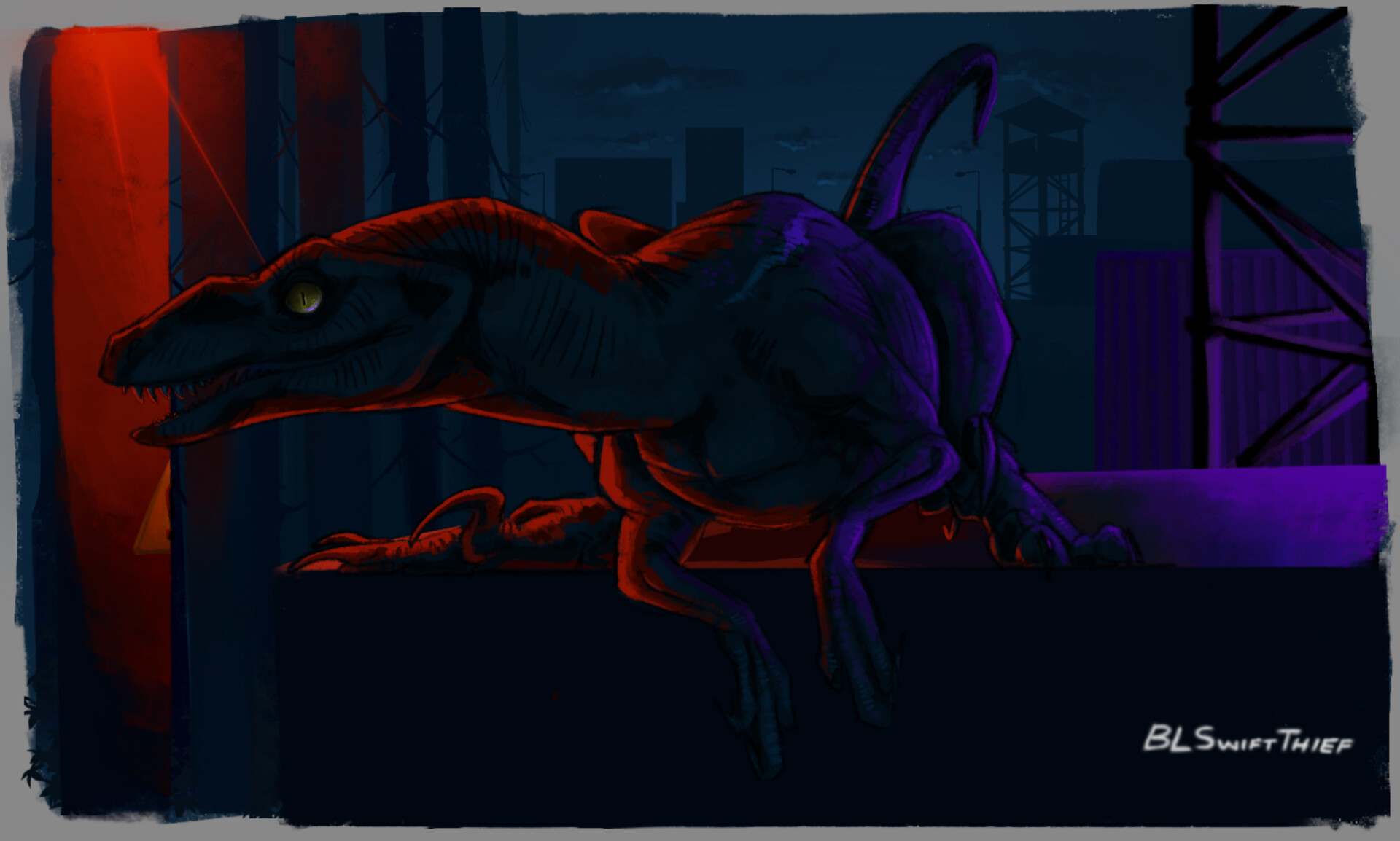 ArtStation - Primal Carnage Novaraptor