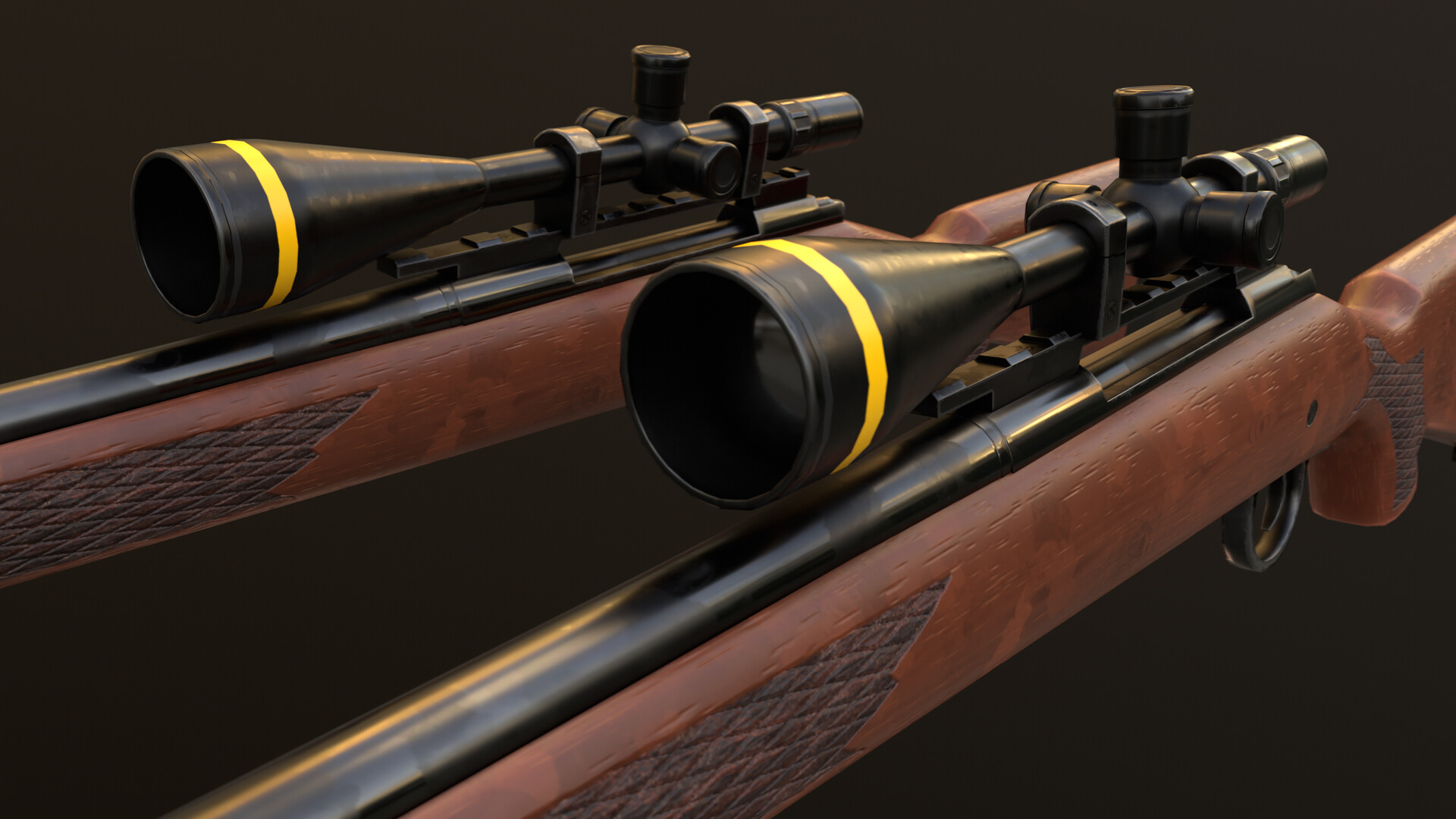ArtStation - Remington 700 (Bolt Action) Rifle