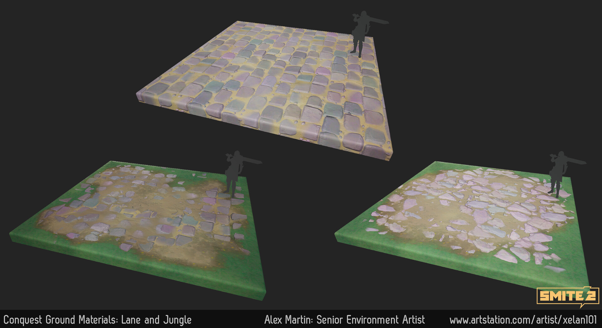 Alex Martin - SMITE 2: Conquest Map Materials and Props