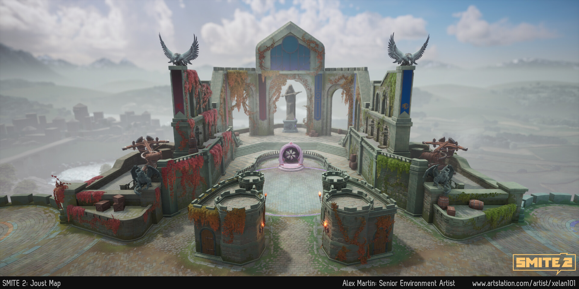 Alex Martin - SMITE 2: Joust Map