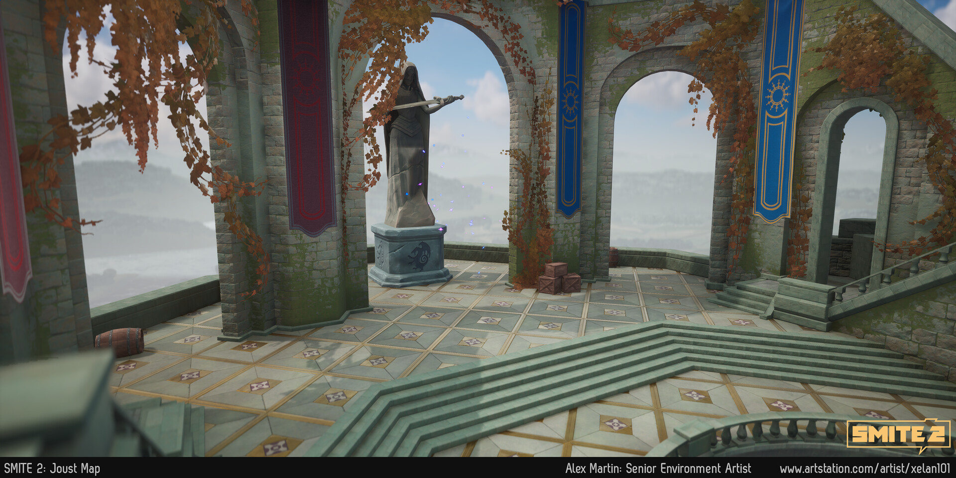 Alex Martin - SMITE 2: Joust Map