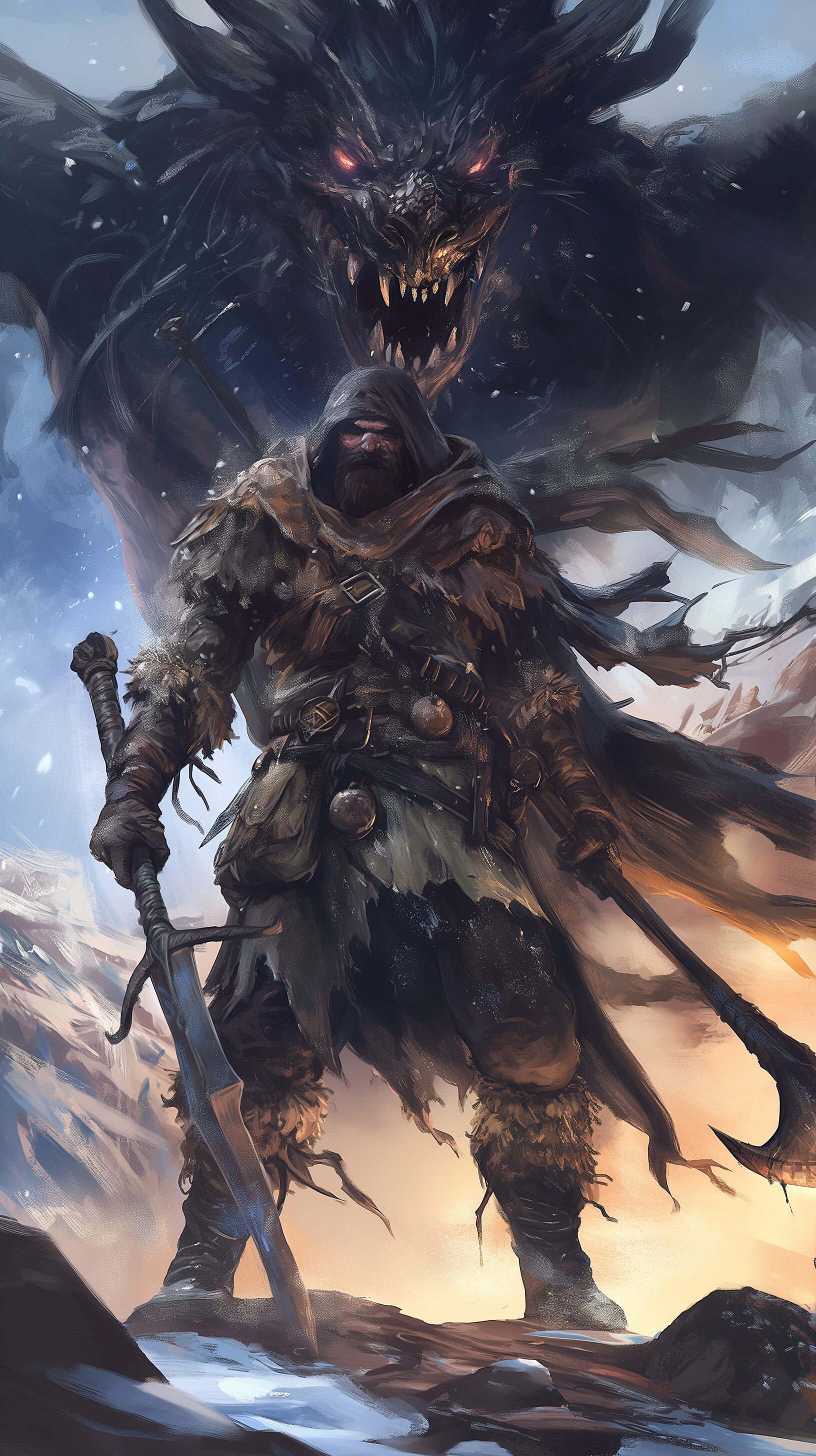 ArtStation - Discarded Monster Tracker Ranger AI Art - AI Gallery