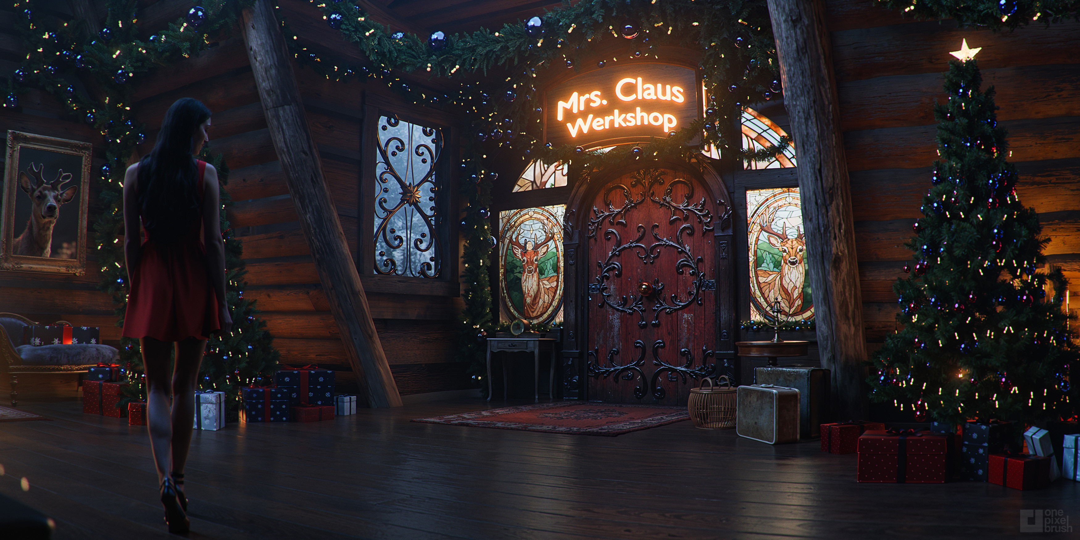 One Pixel Brush - Boots Christmas: Mrs. Claus’ Workshop