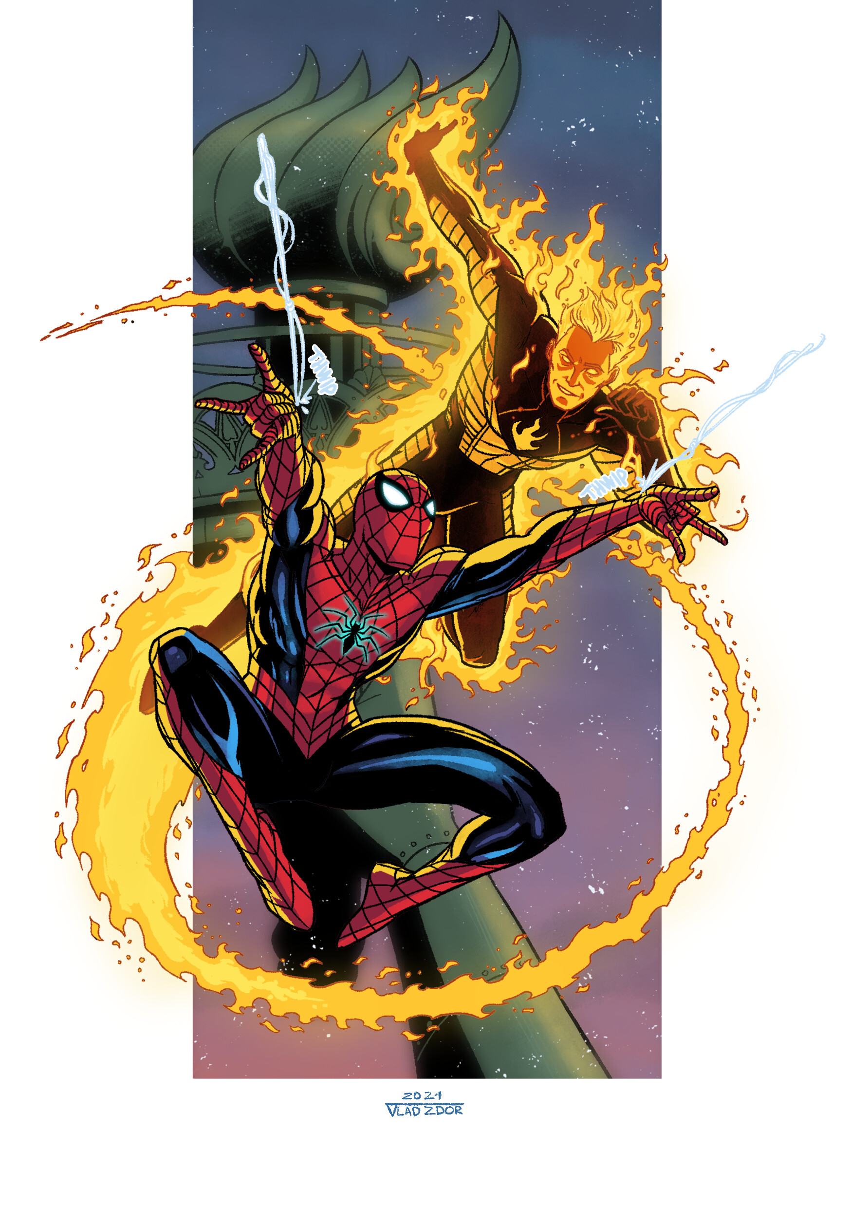 Vlad Zdor - Spider-Man/Human Torch