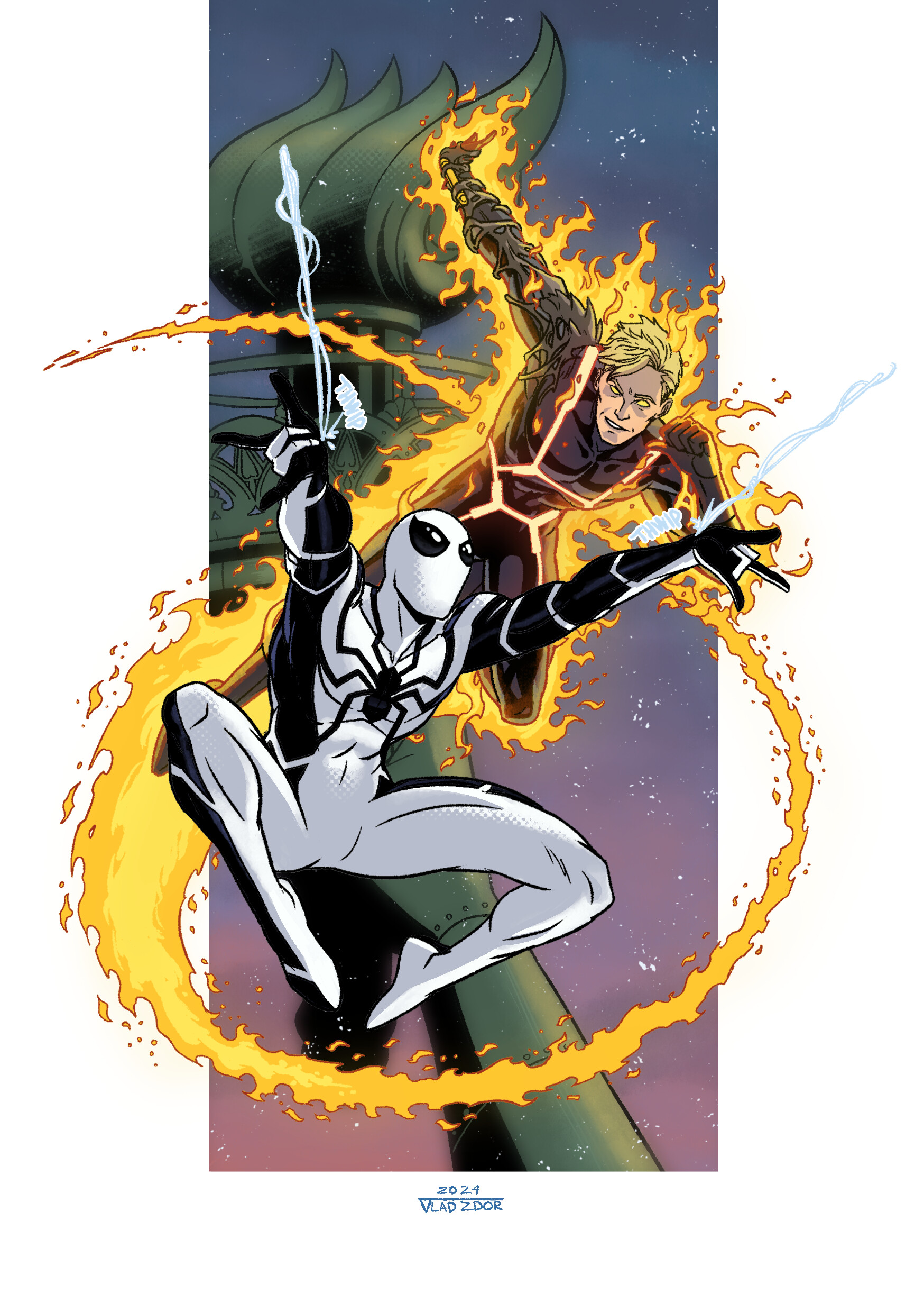 Vlad Zdor - Spider-Man/Human Torch