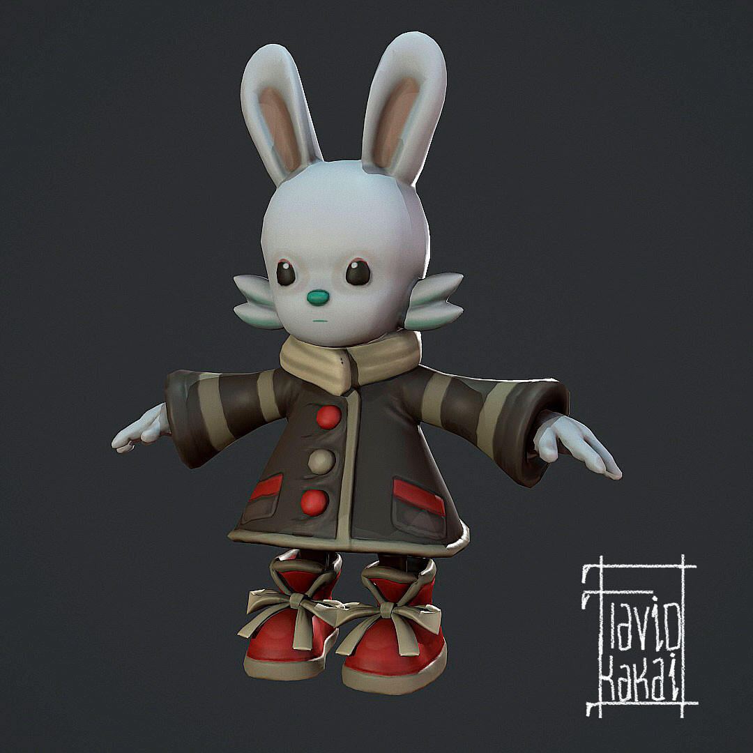 ArtStation - Rabit game model