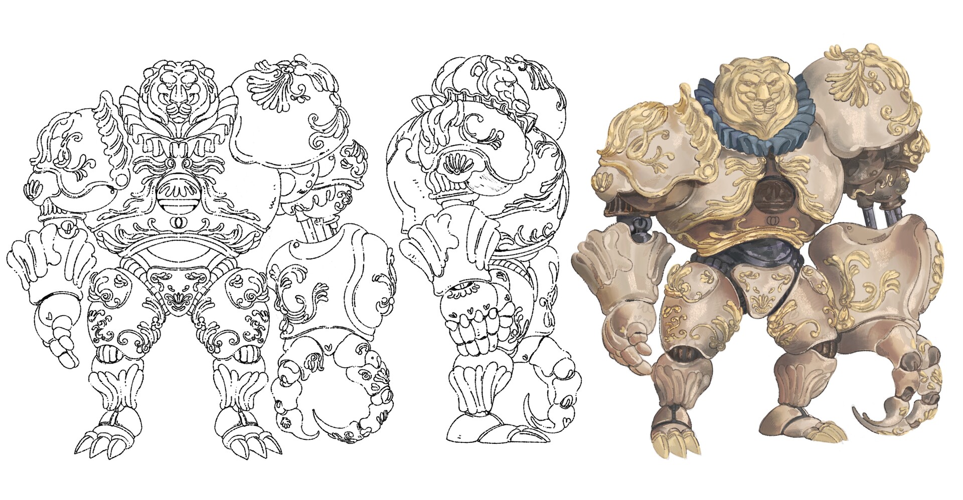 ArtStation - Automaton steelrising