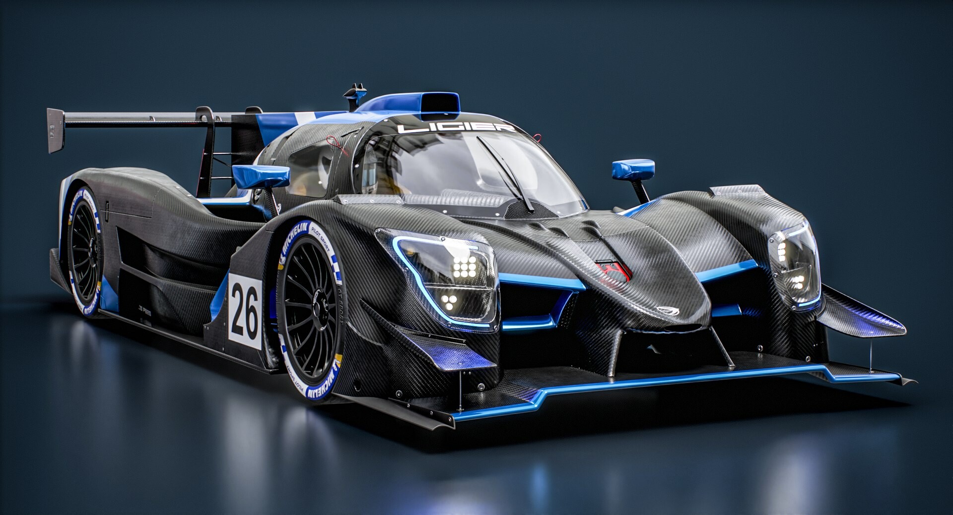 ArtStation - Ligier JS P325 LMP3 Season 2025 Race Car PBR 3D model