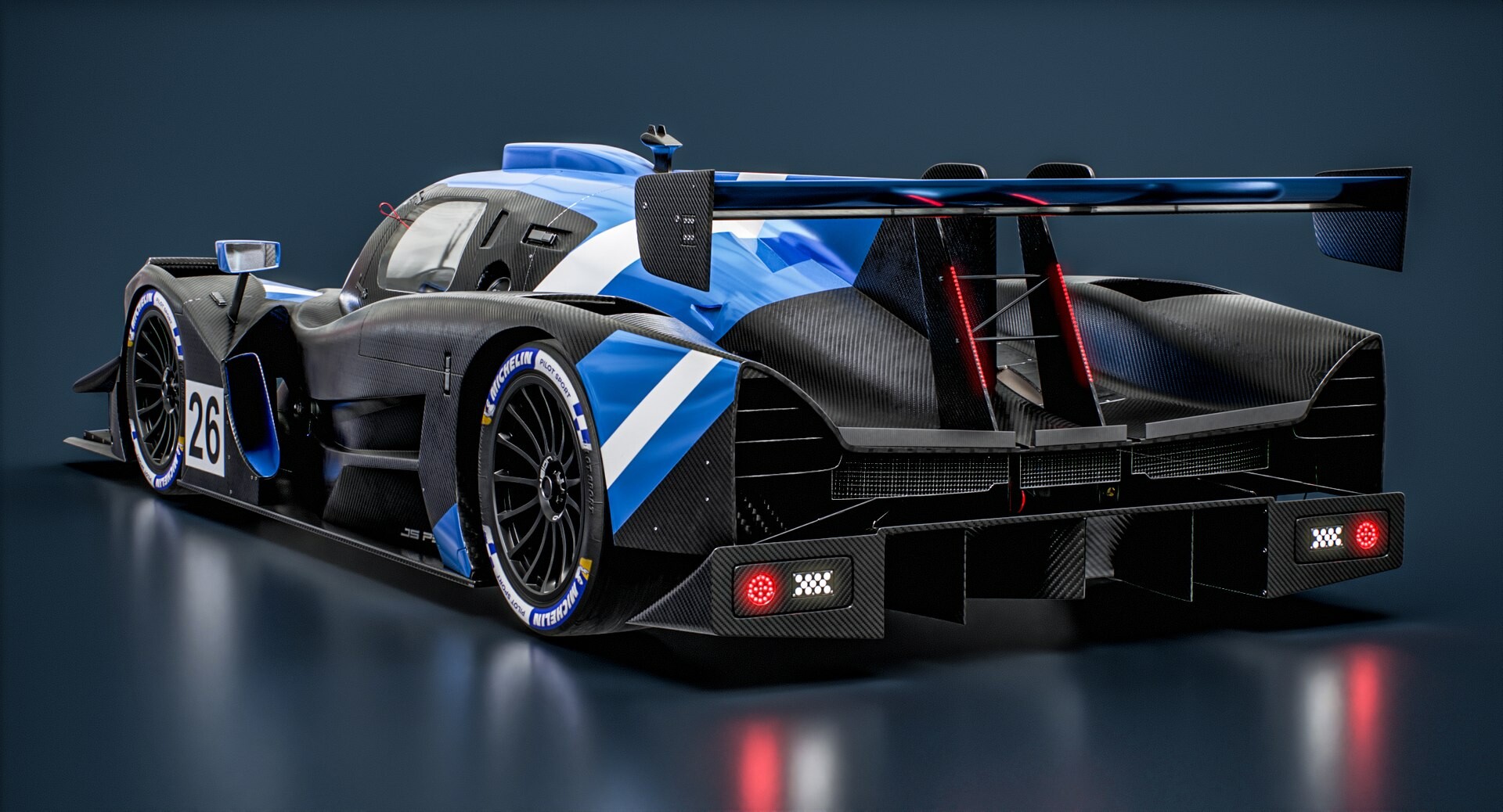 OpticalDreamSoft - Ligier JS P325 LMP3 Season 2025 Race Car PBR 3D model