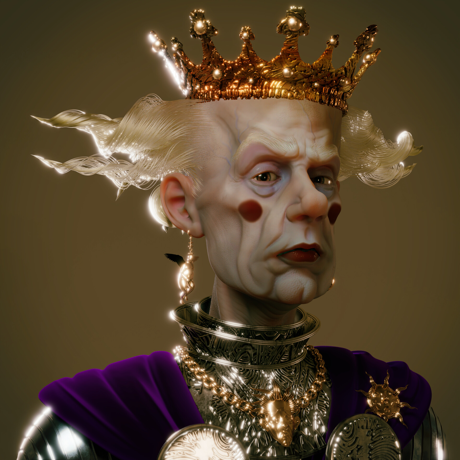 Rob Szczerba - World King facial rigging