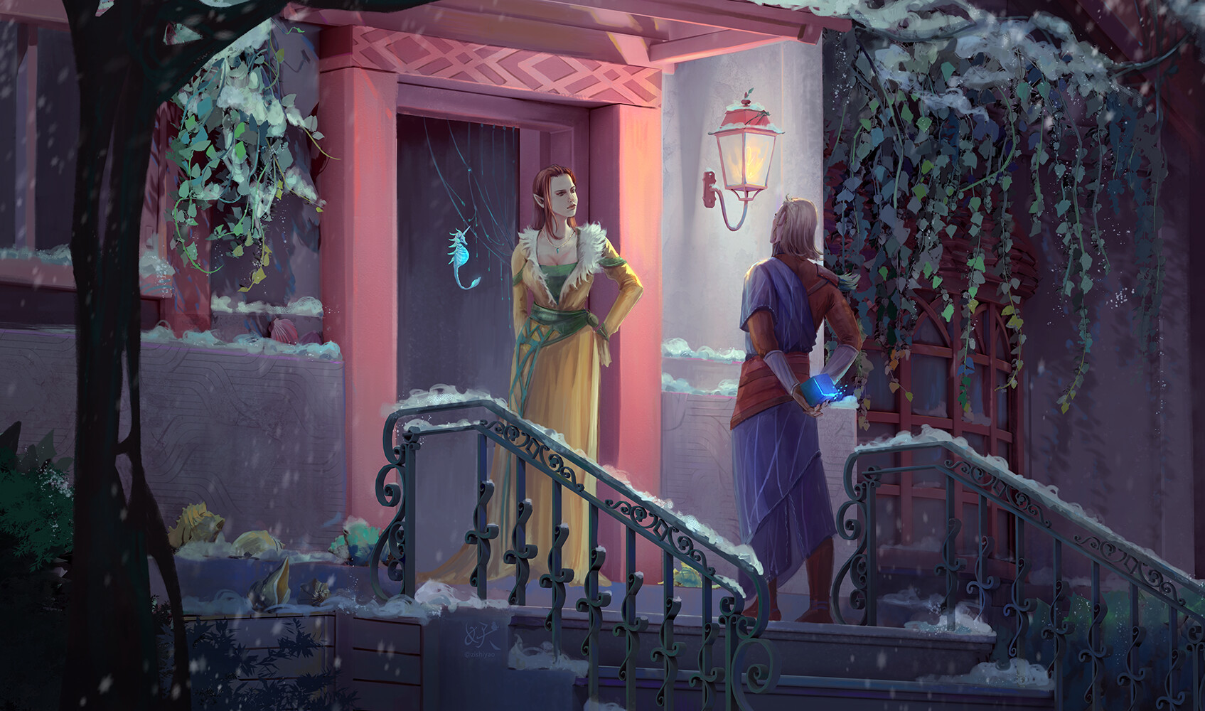 ArtStation - Ida Emean and Avallac'h