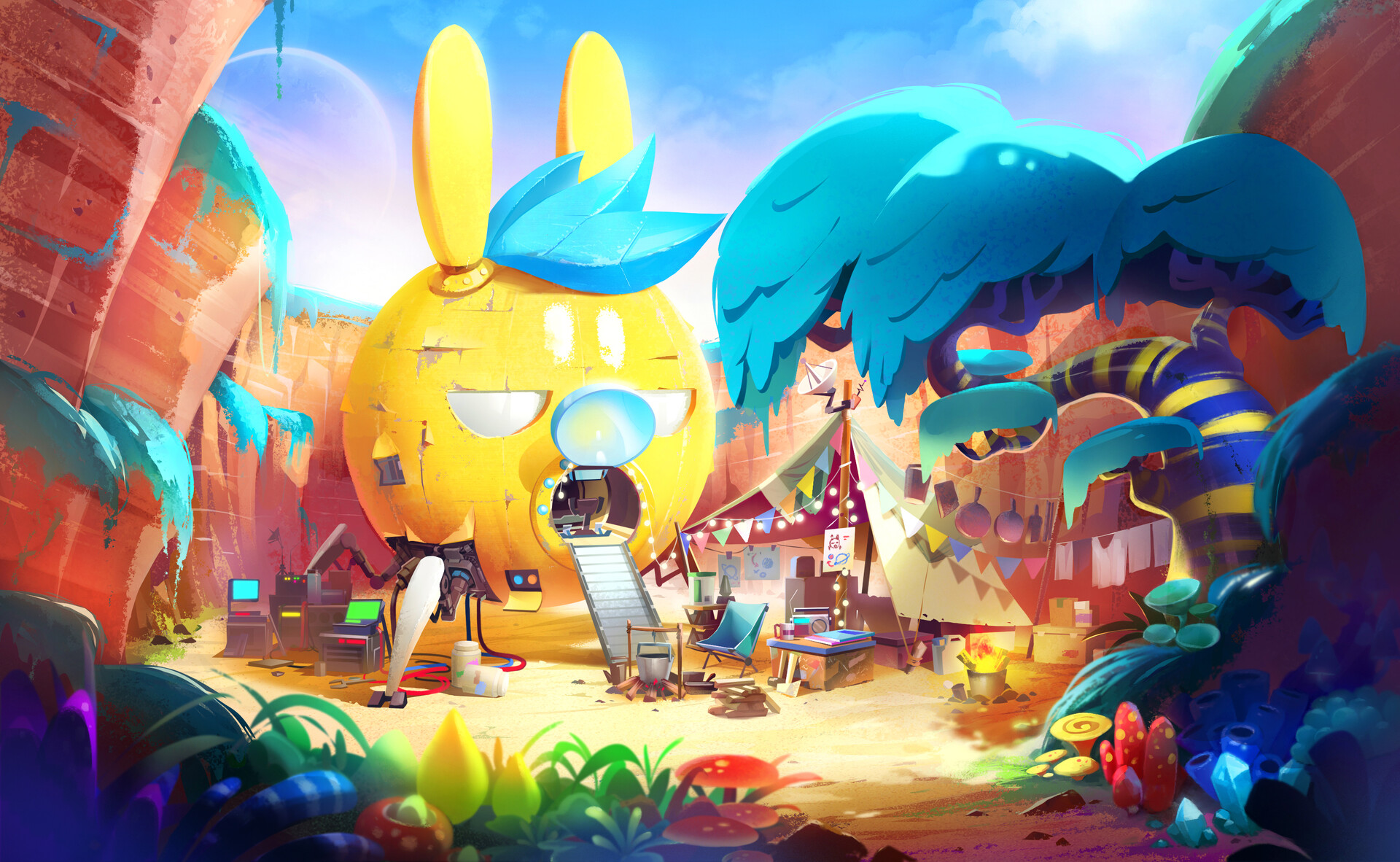 ArtStation - Animation Background concept