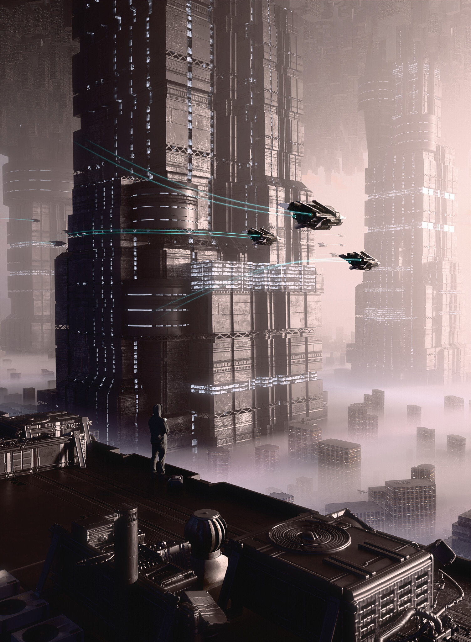 ArtStation - Sci-fi city