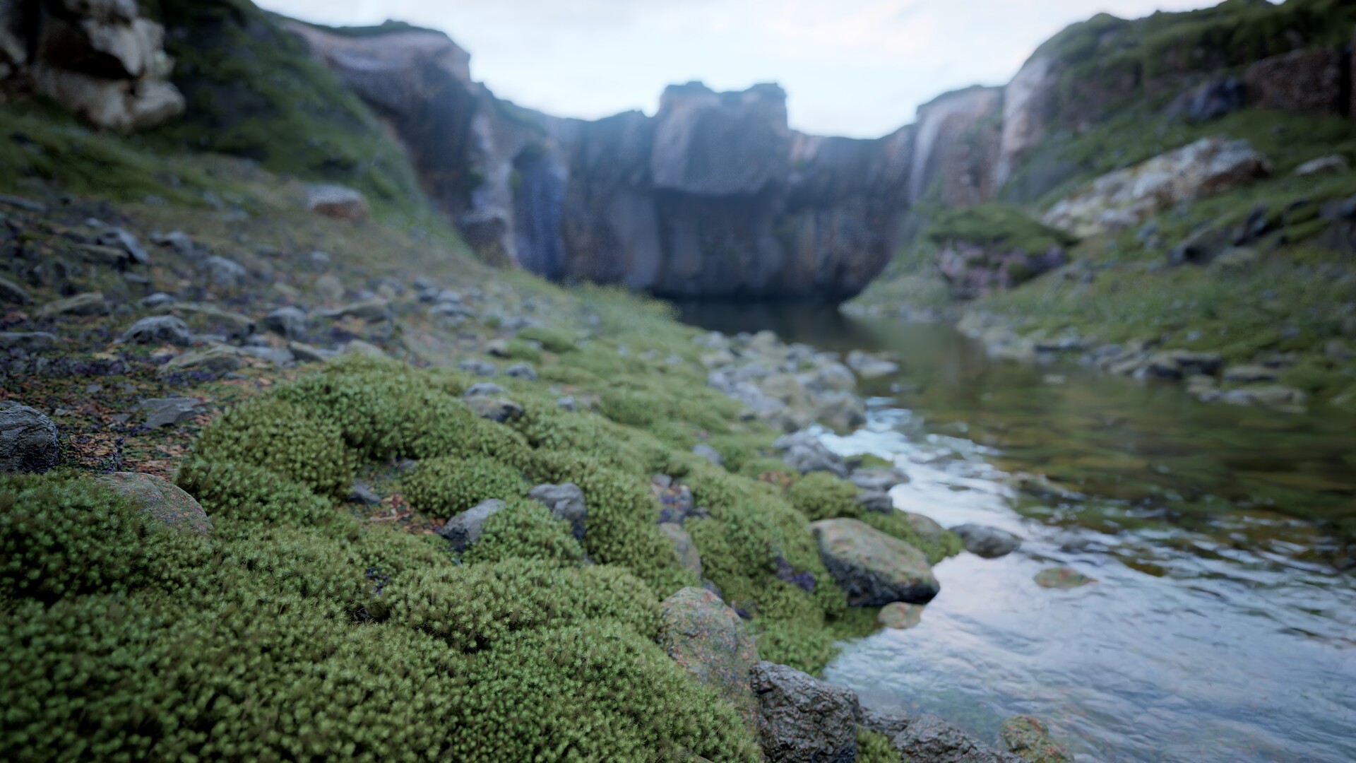 Rory Hyland - 3D Generalist - Icelandic Biome - Maxon Cinema 4D - Aixterior