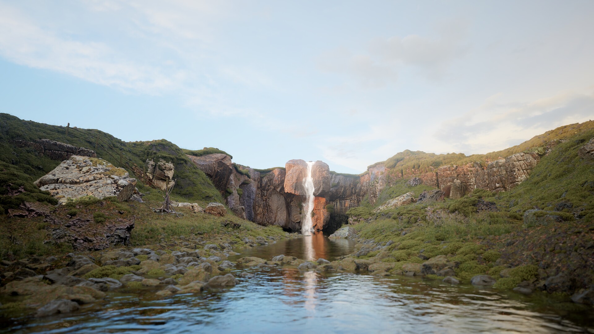 Rory Hyland - 3D Generalist - Icelandic Biome - Maxon Cinema 4D - Aixterior