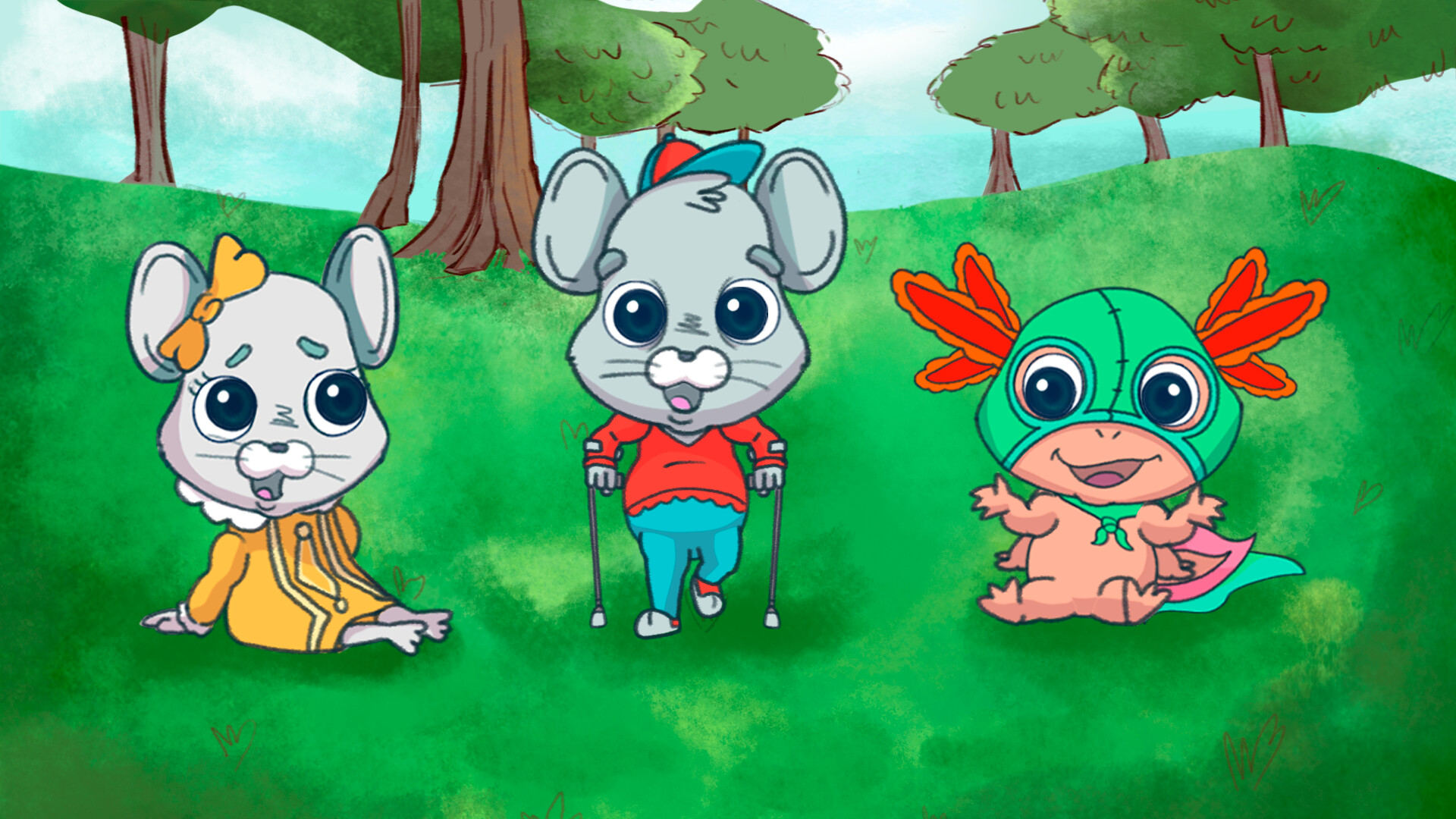 ArtStation - Visual Development Animated Pilot Kids - Backgrounds