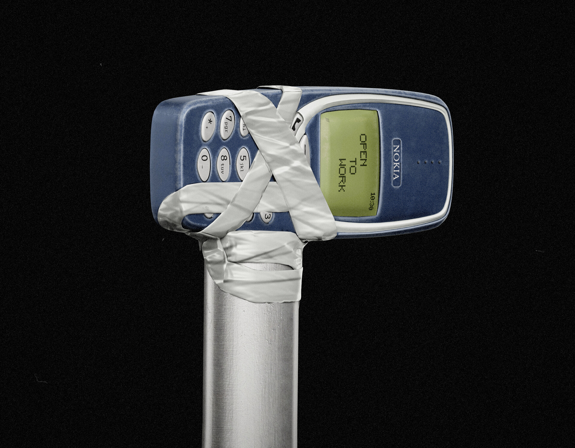 ArtStation - Nokia 3310 Axe