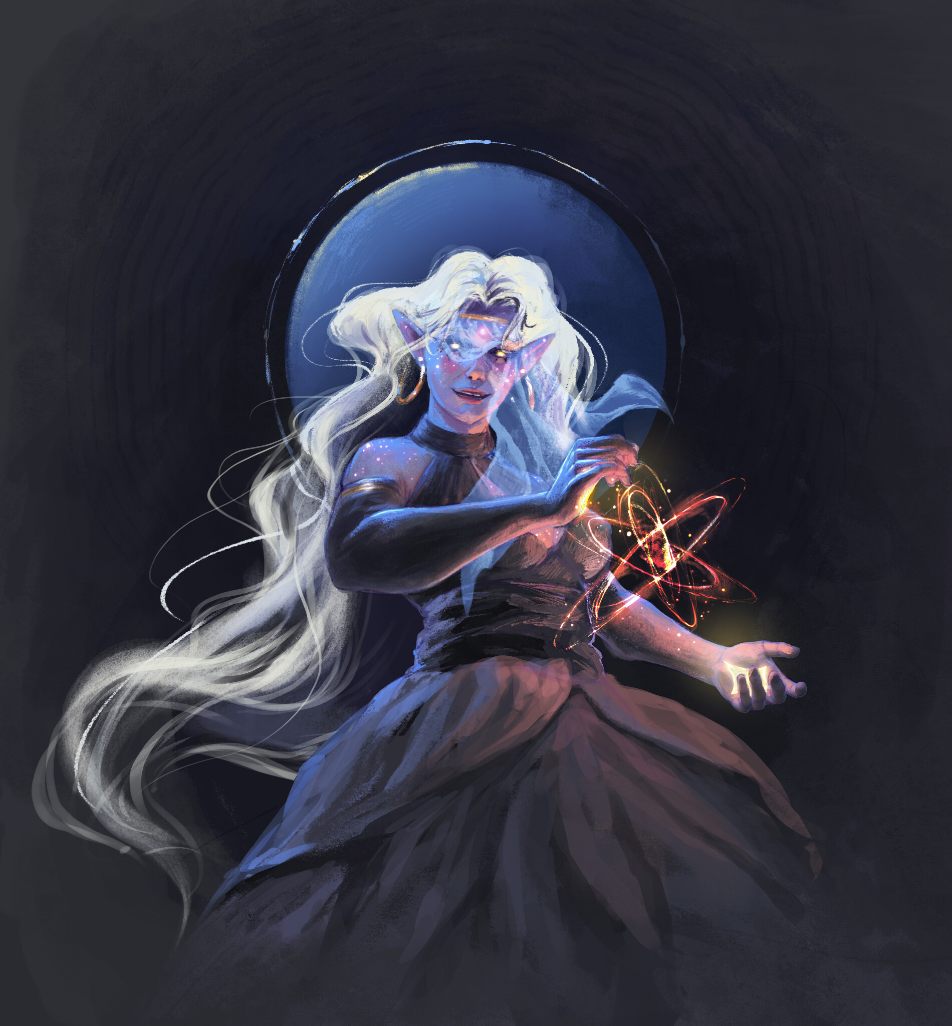 ArtStation - In the moonlight