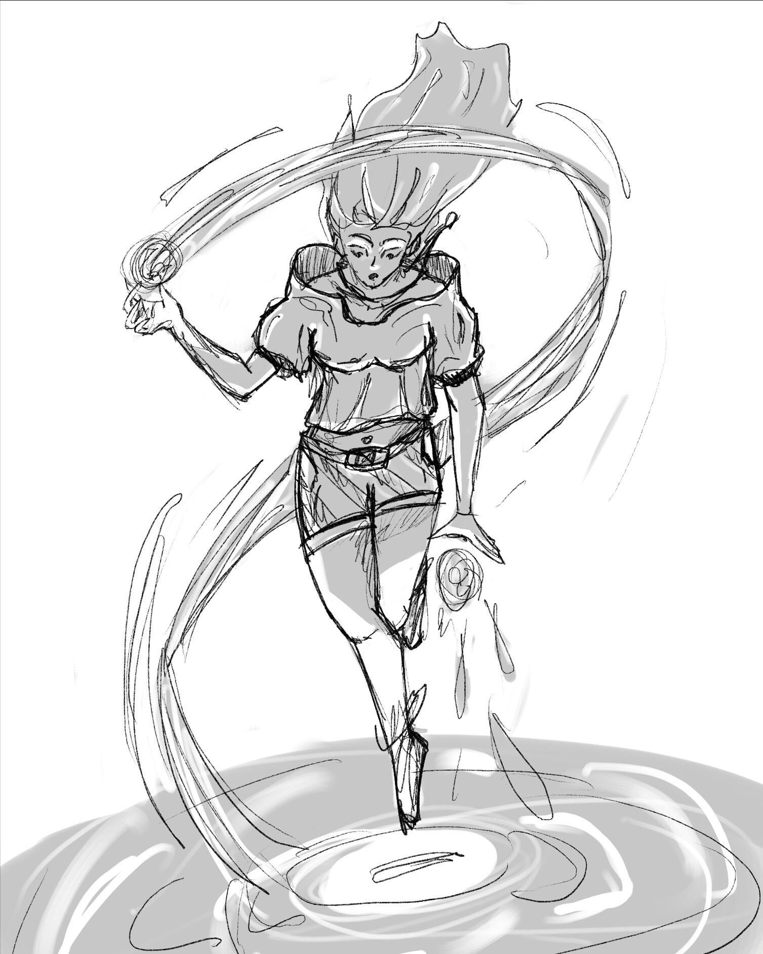 ArtStation - Water elemental