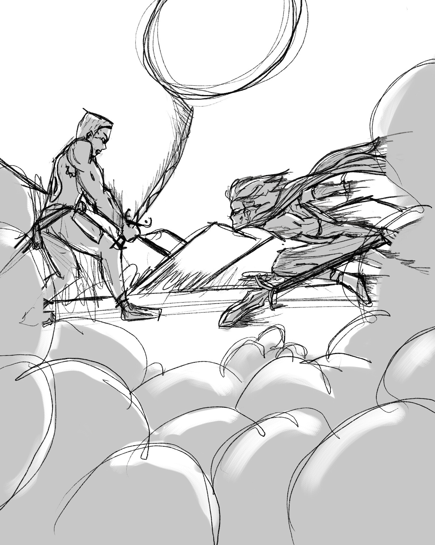 ArtStation - Who will strike first?