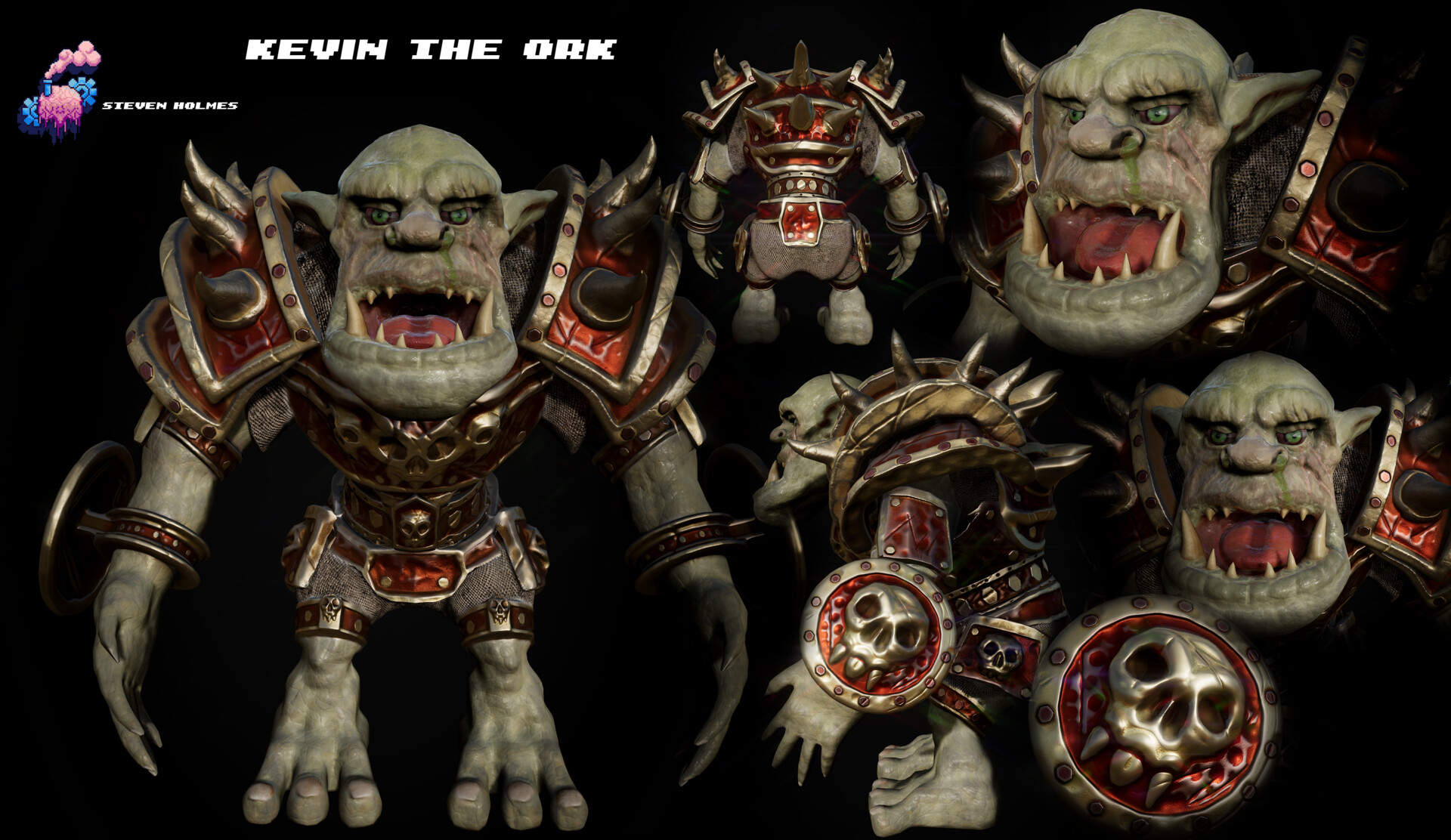 ArtStation - Kevin The Ork