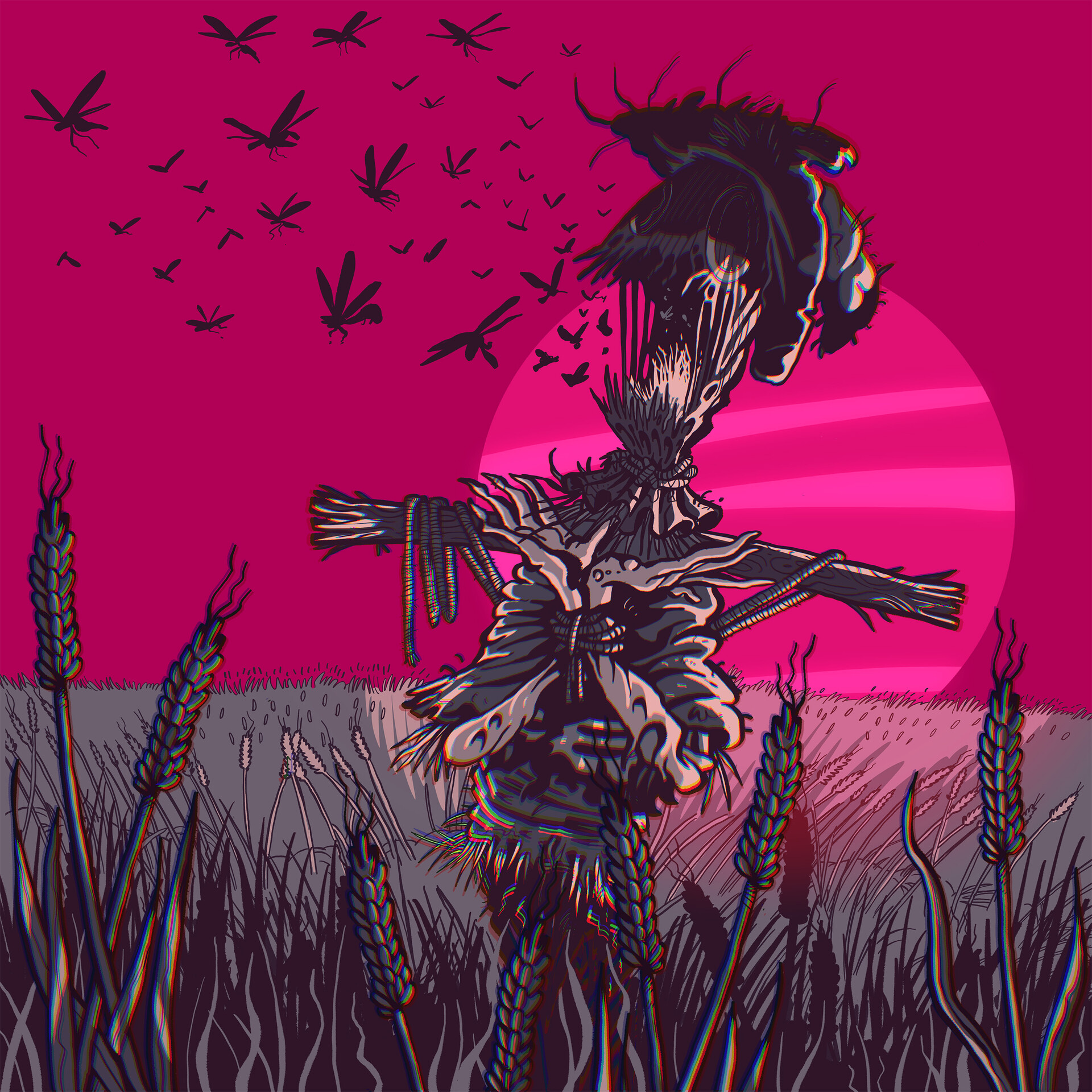 ArtStation - Scarecrow in Agony (2022)