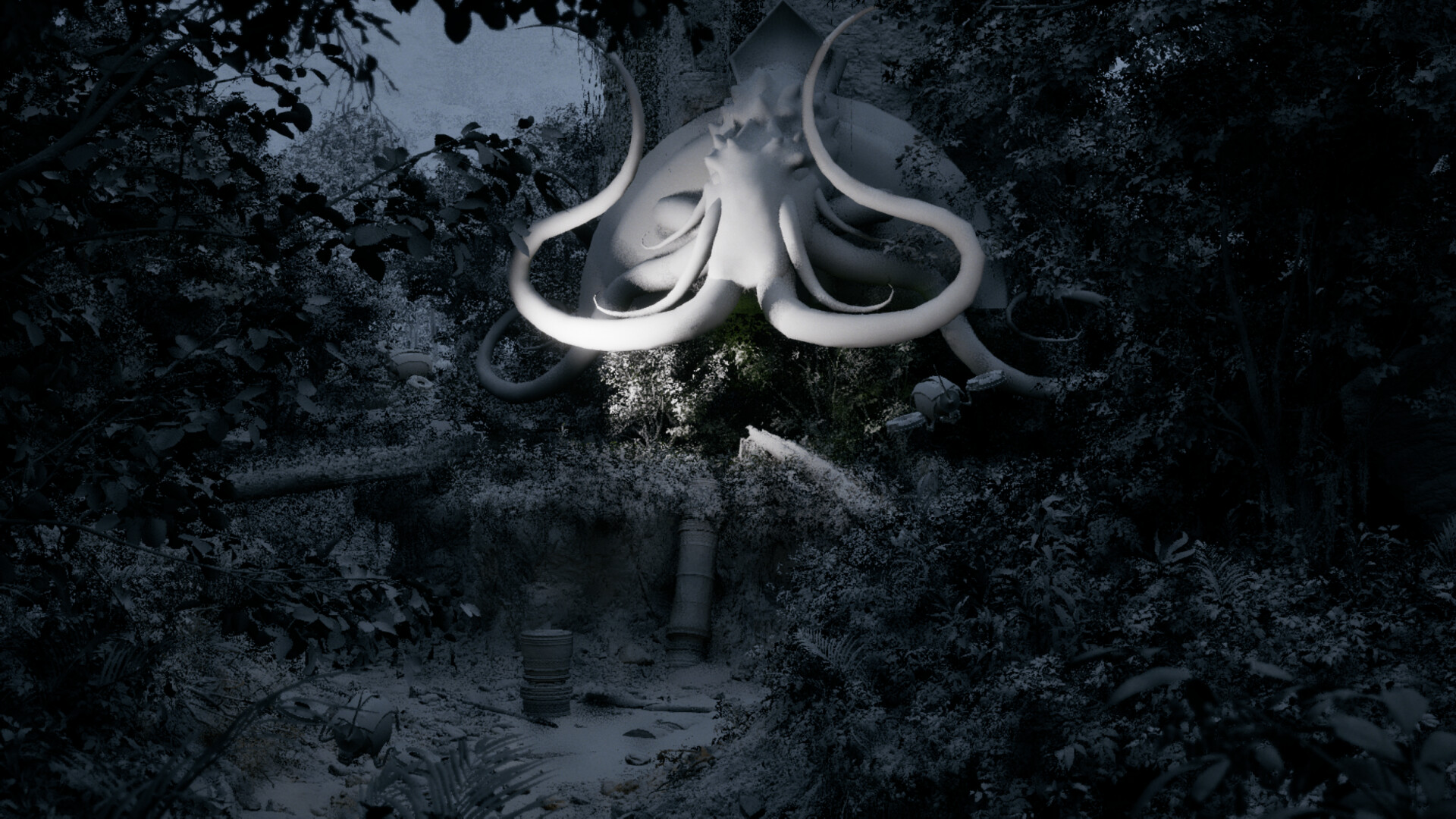 Amit Patpatia - Lighting Artist - Sacred Ruins [Overcast Lighting ...