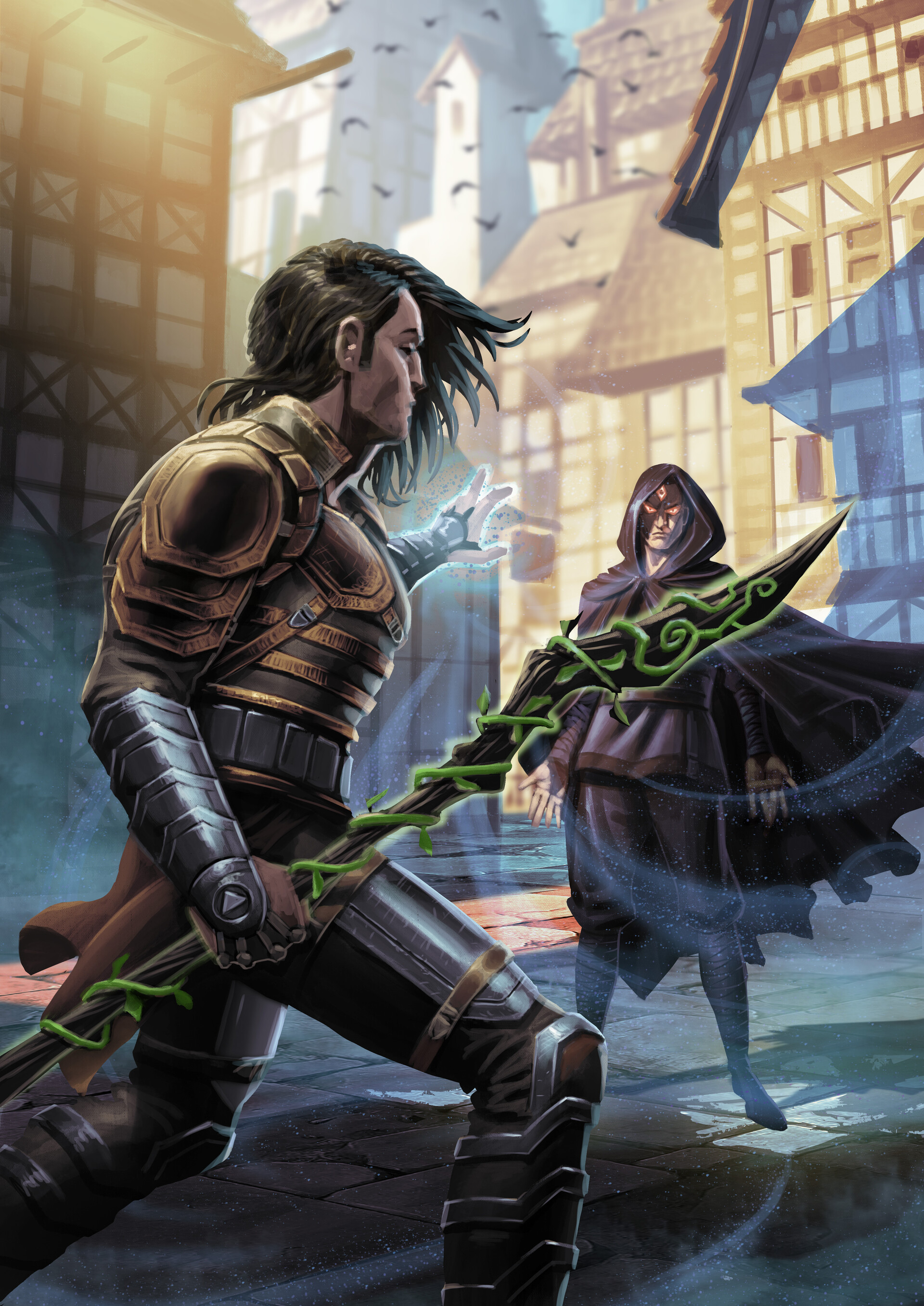 ArtStation - Randidly Ghosthound book 6 - cover art