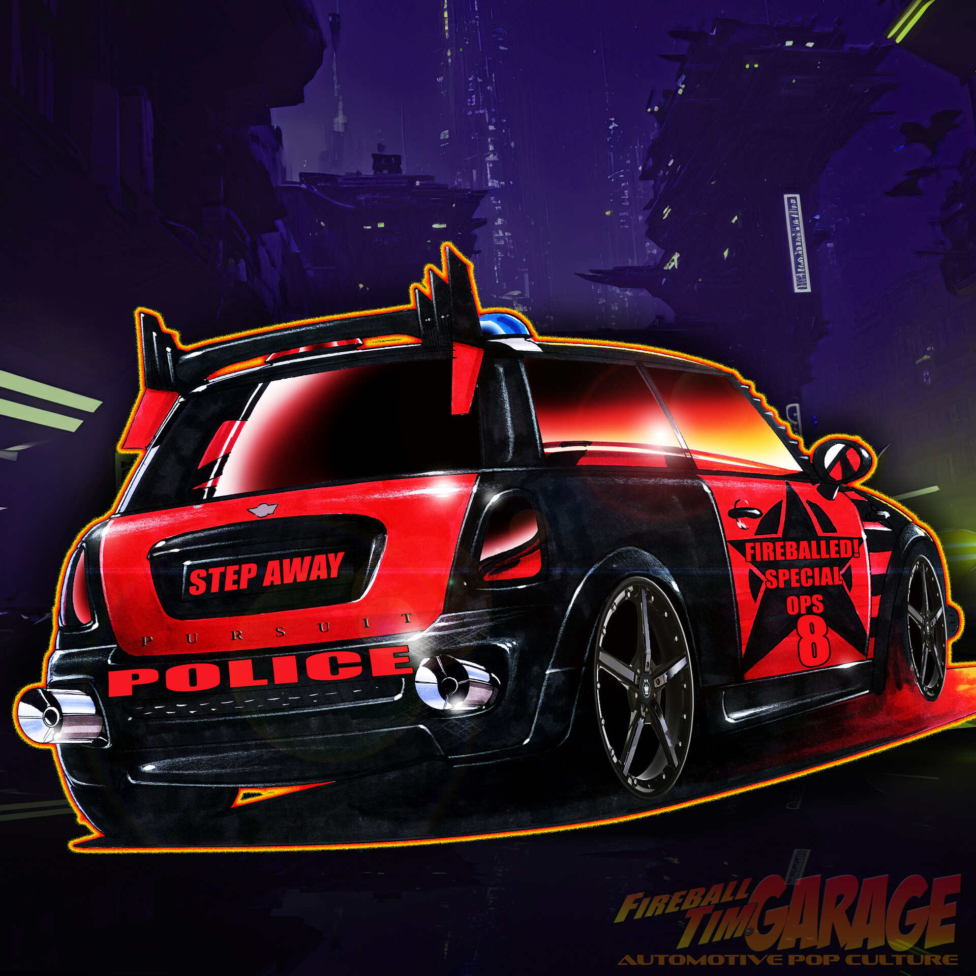 ArtStation - STC Mini for Speed Channel's STREET TUNER CHALLENGE