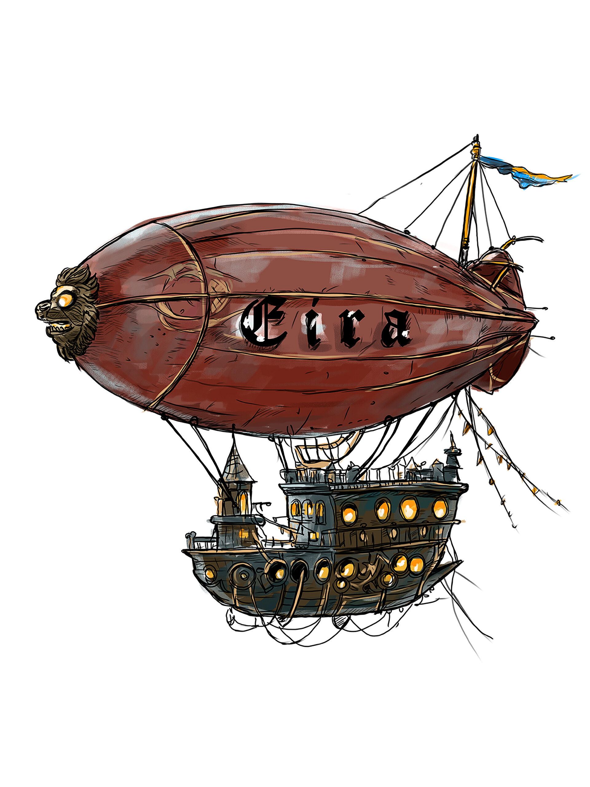 fantasy zeppelin