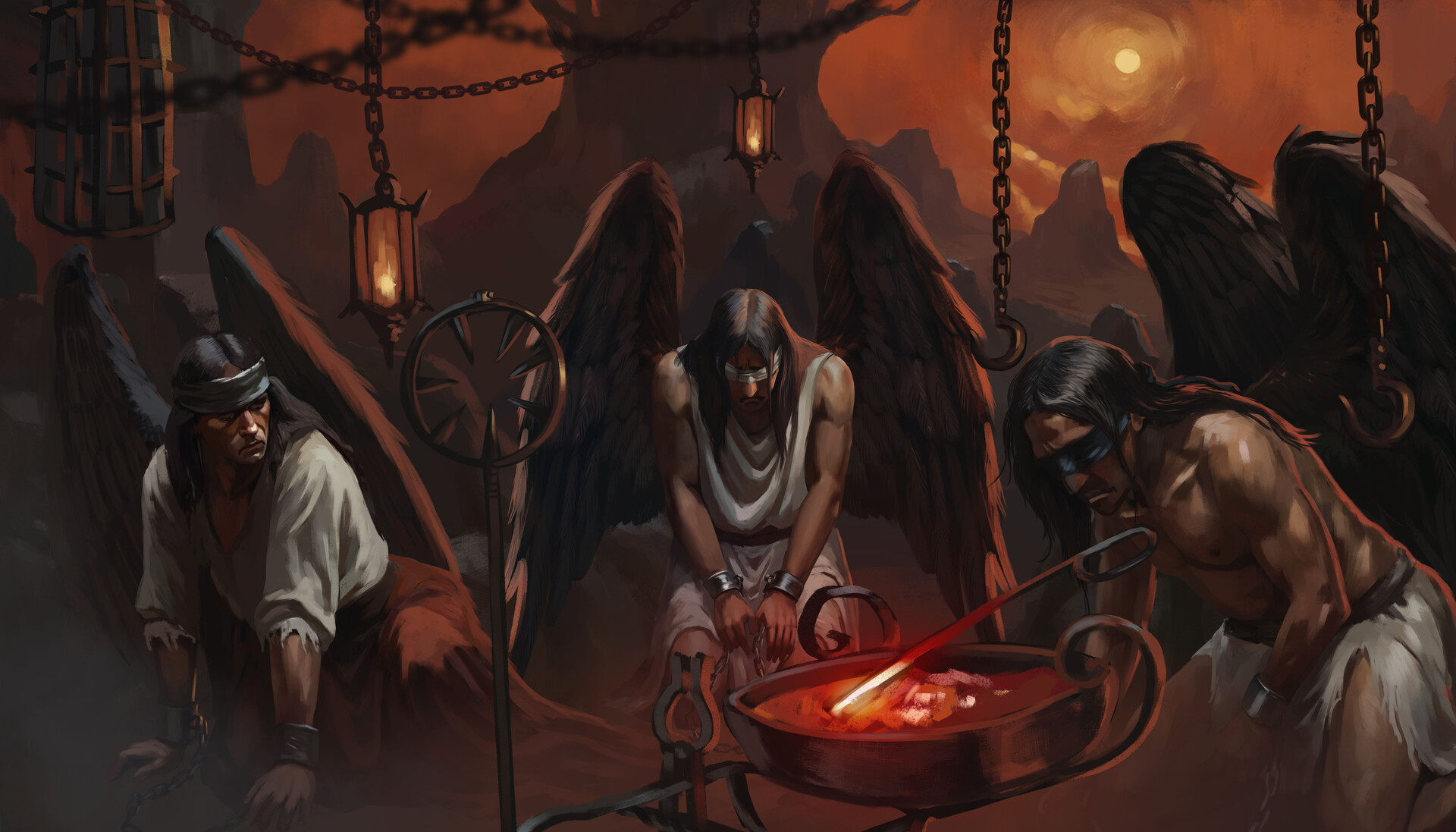 ArtStation - Angels Suffering