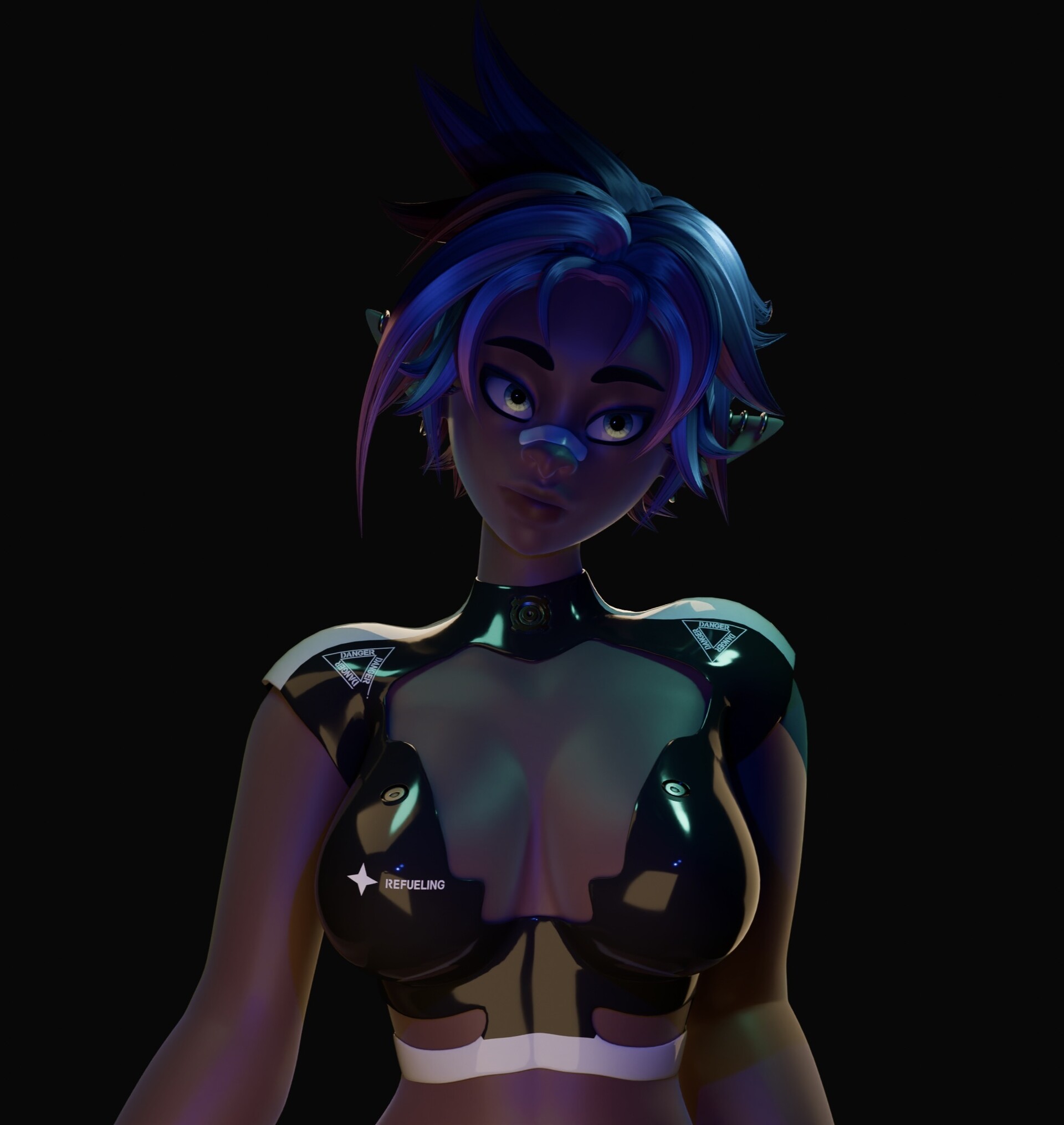 ArtStation - E/V: A Fantasy Elf Character Built (Almost) From Scratch