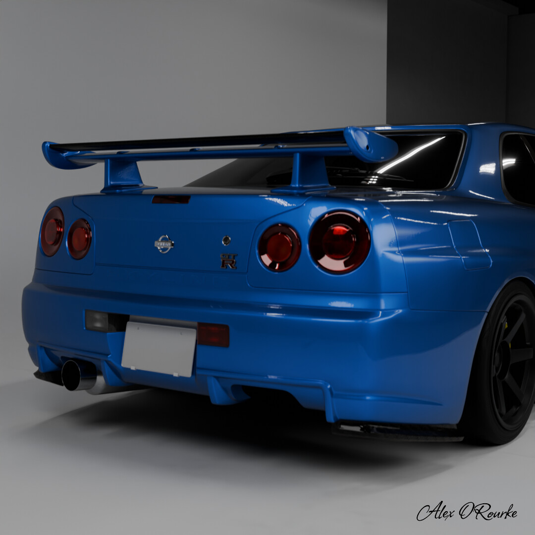 Alex O'Rourke - Nissan Skyline GT-R R34