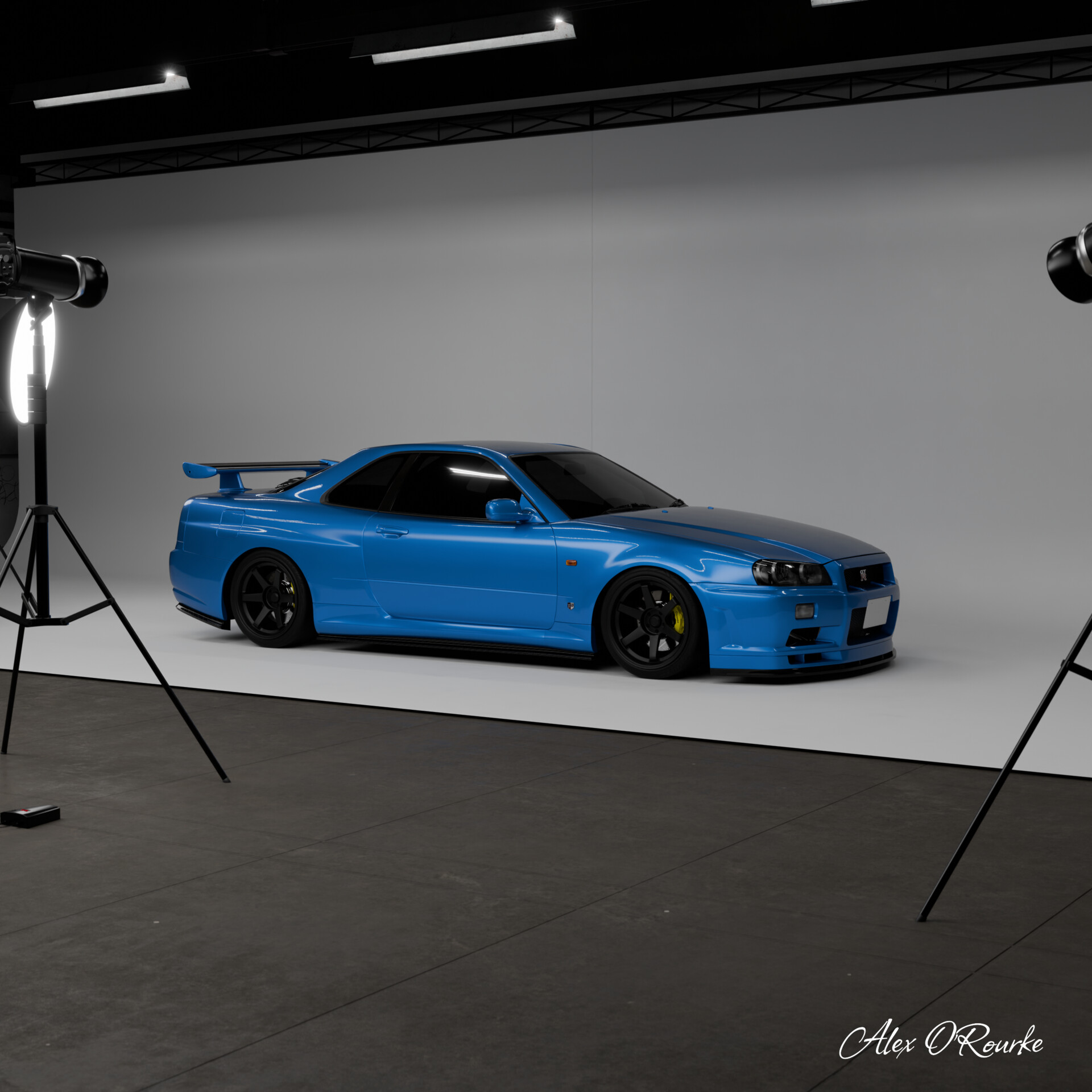 Alex O'Rourke - Nissan Skyline GT-R R34