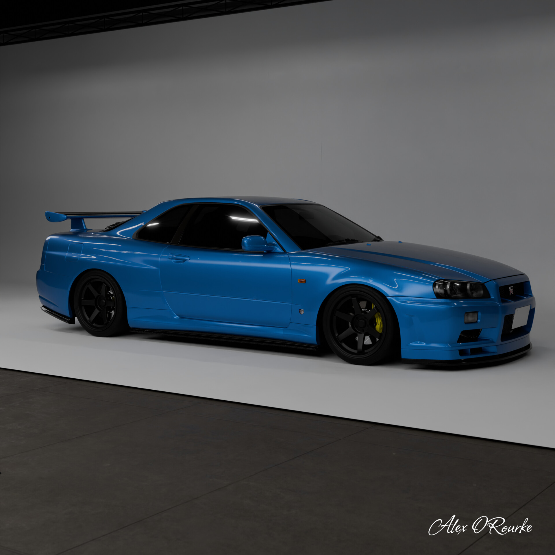 Alex O'Rourke - Nissan Skyline GT-R R34