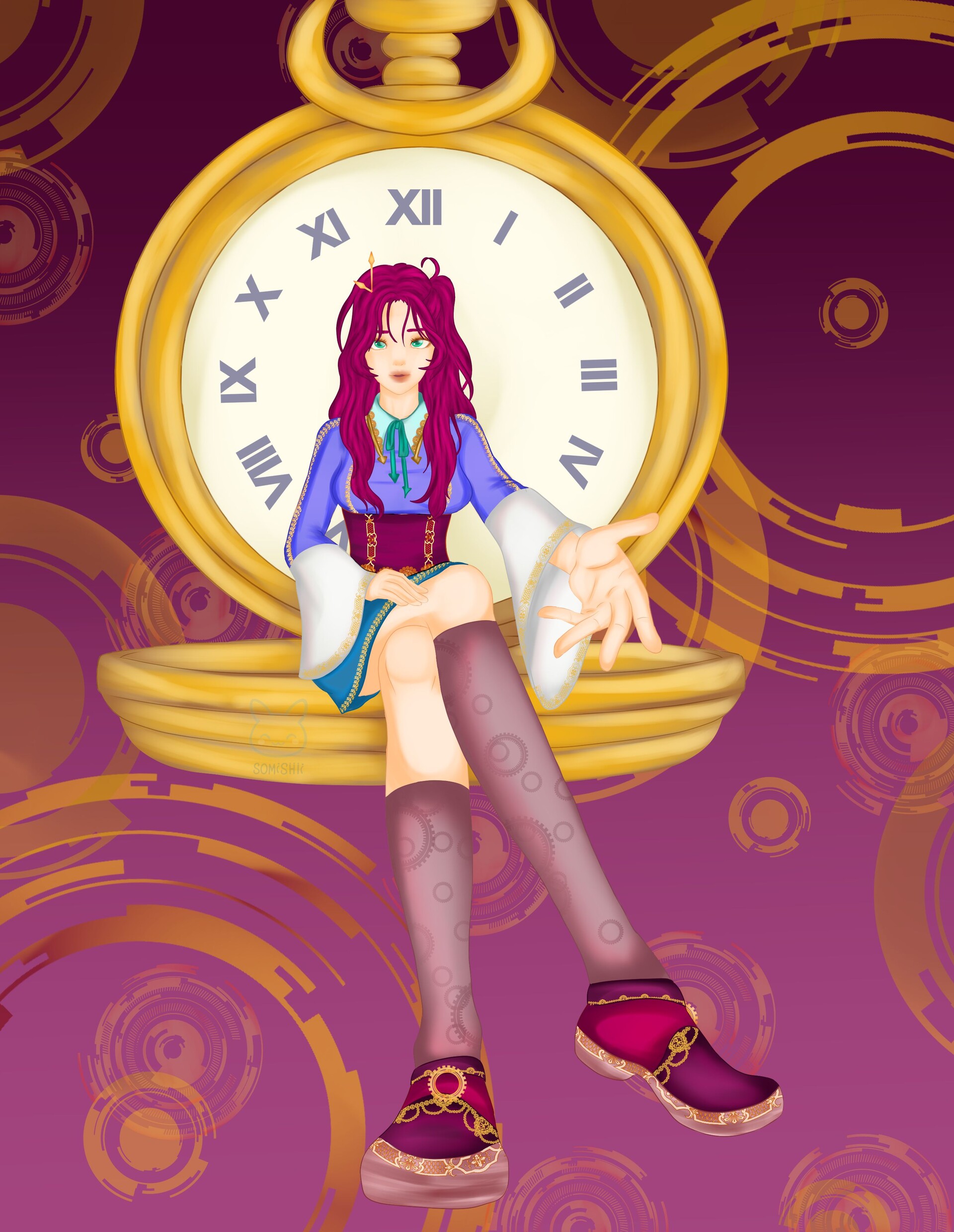 ArtStation - Pendulum Clock