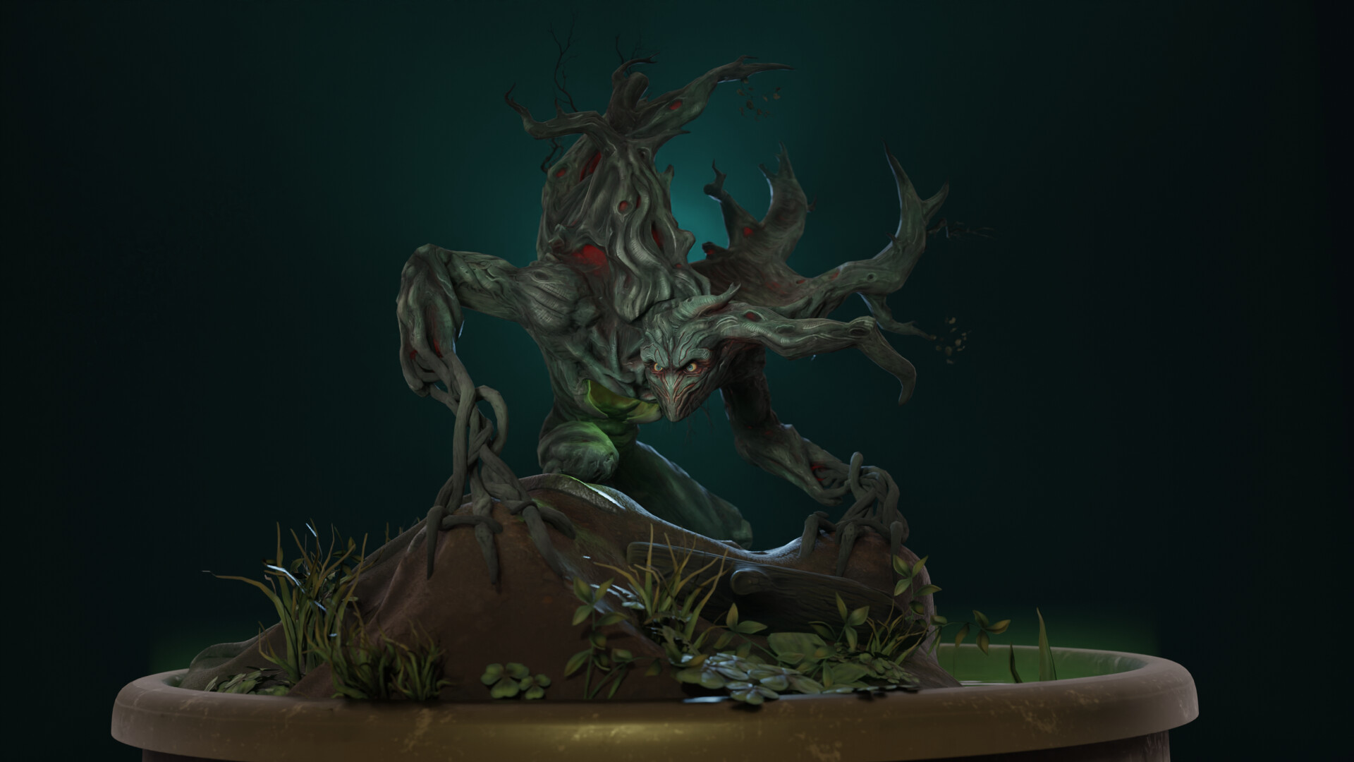 ArtStation - Leshy / Evil Forest Spirit