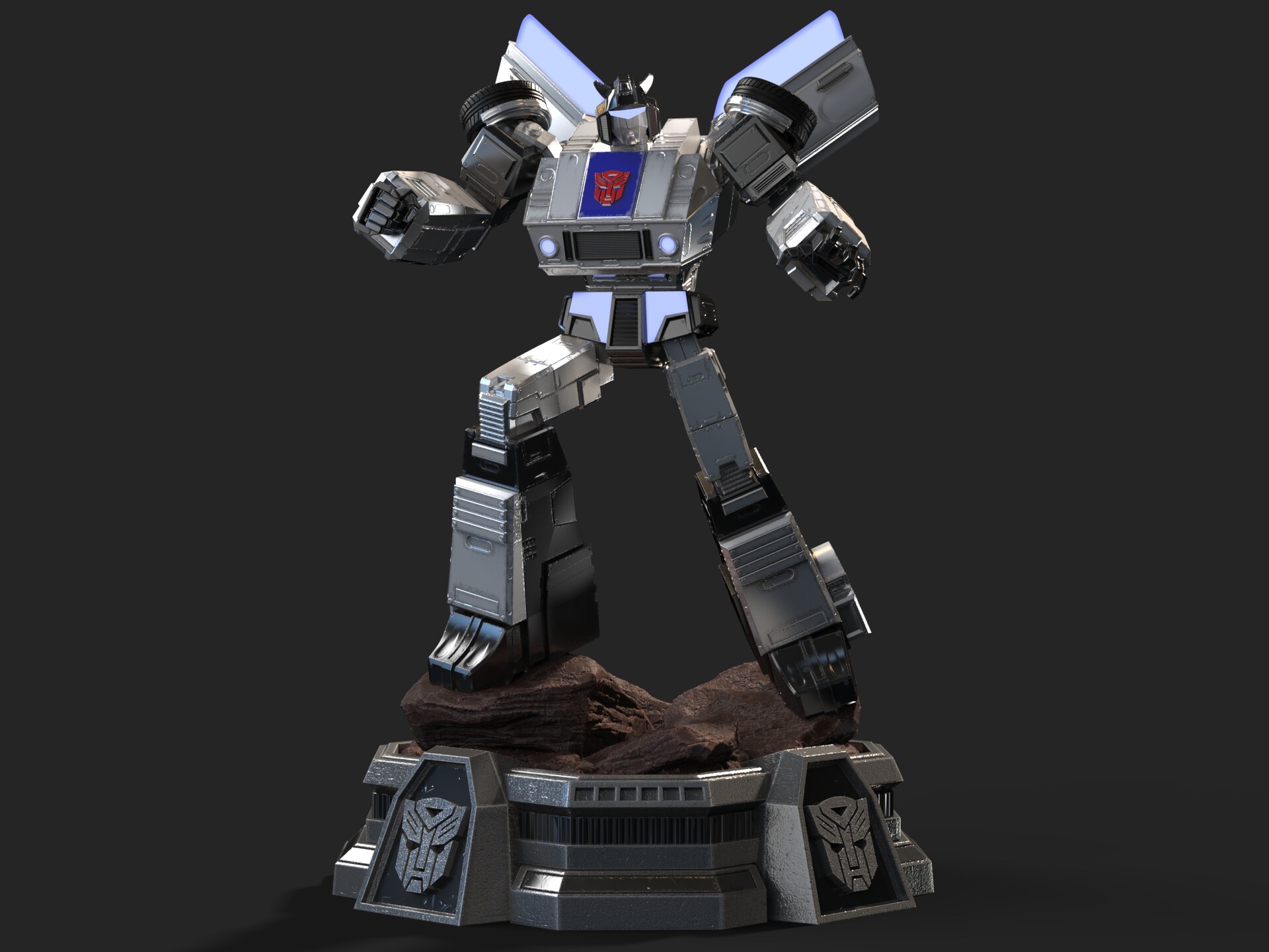 ArtStation - Jazz - Transformers FanArt